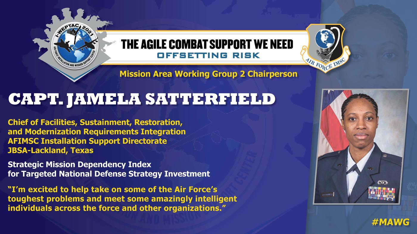 Meet the 2021 I-WEPTAC MAWG Chairs > Air Force Installation & Mission ...