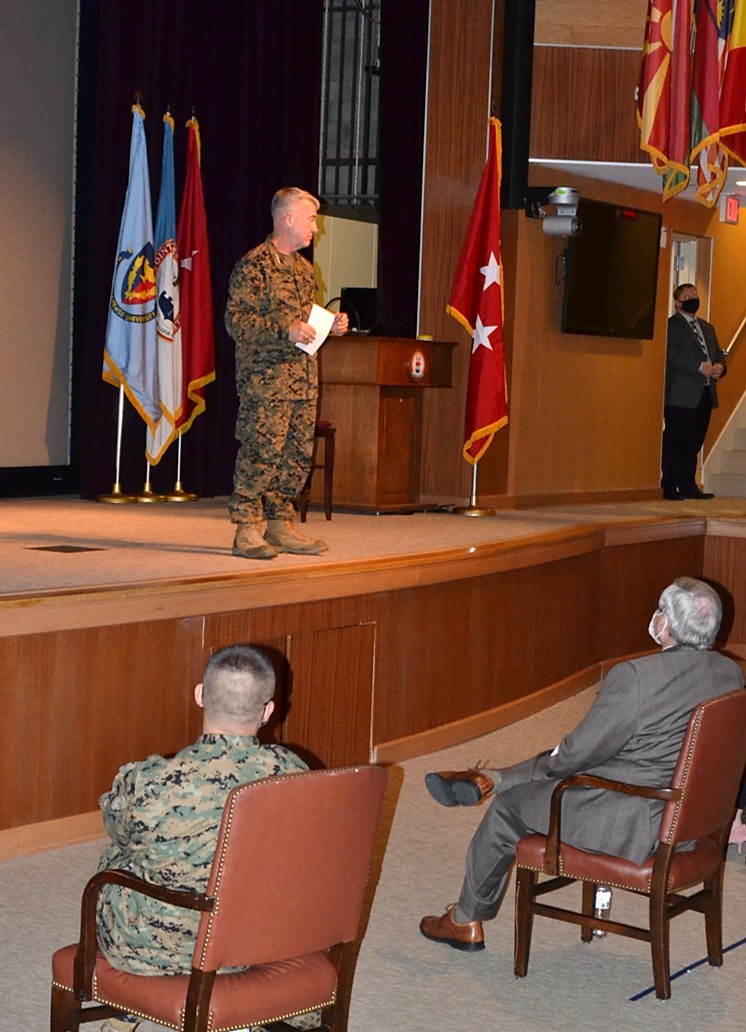 USCENTCOM Commander visits JFSC > Joint Forces Staff College > News