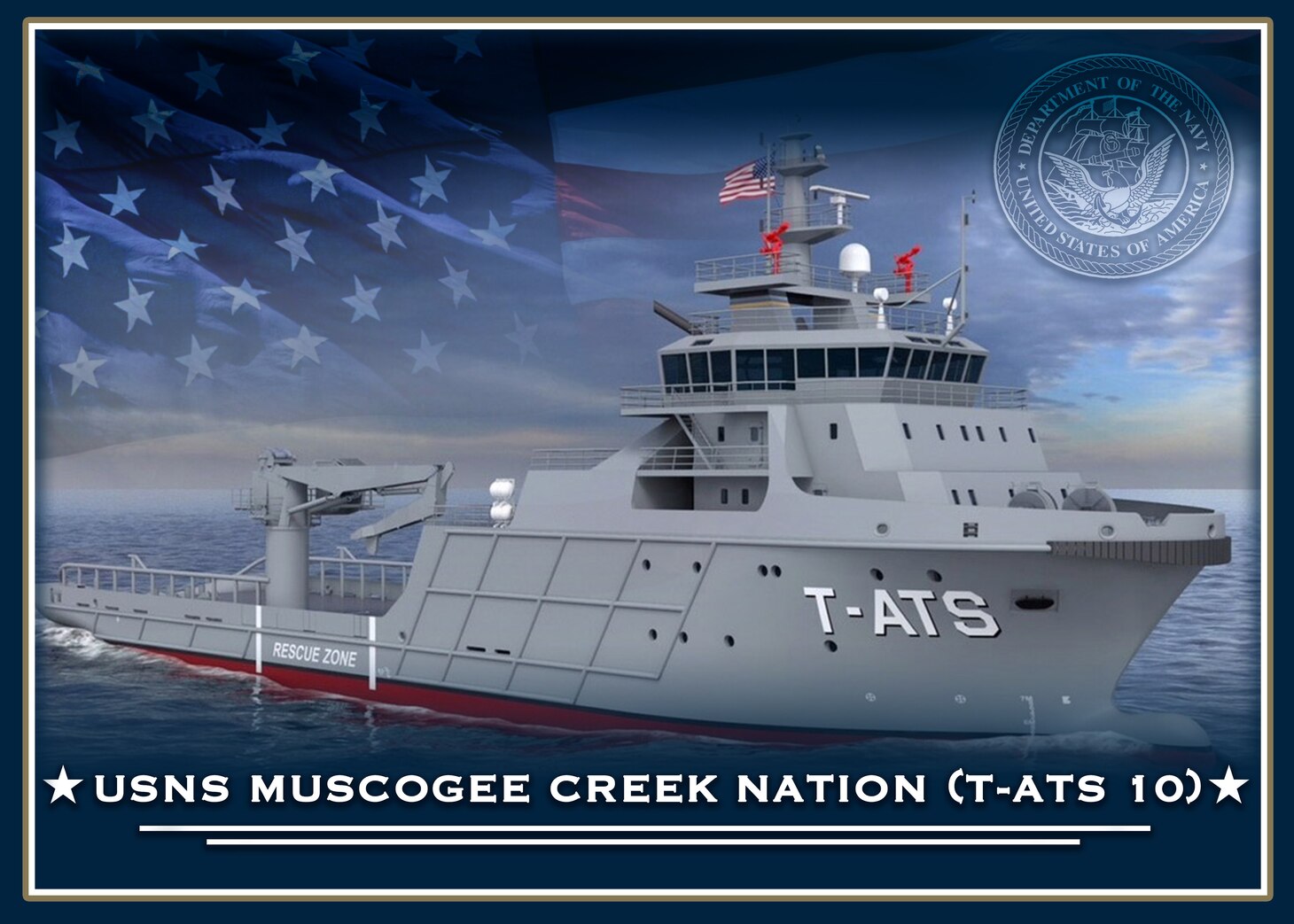 Navy Names Future Vessel To Honor Muscogee Creek Nation United States