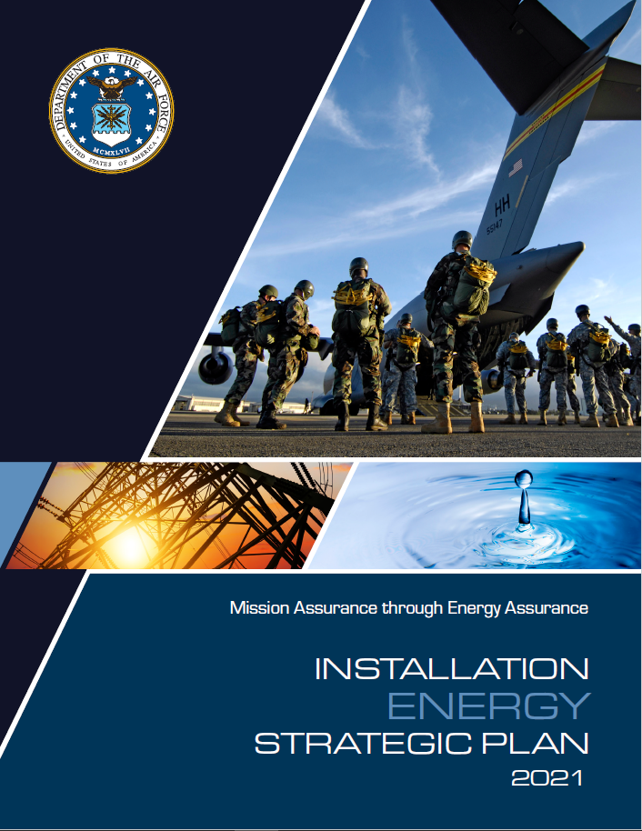 SAF/IE Releases Installation Energy Strategic Plan for Energy Assurance ...