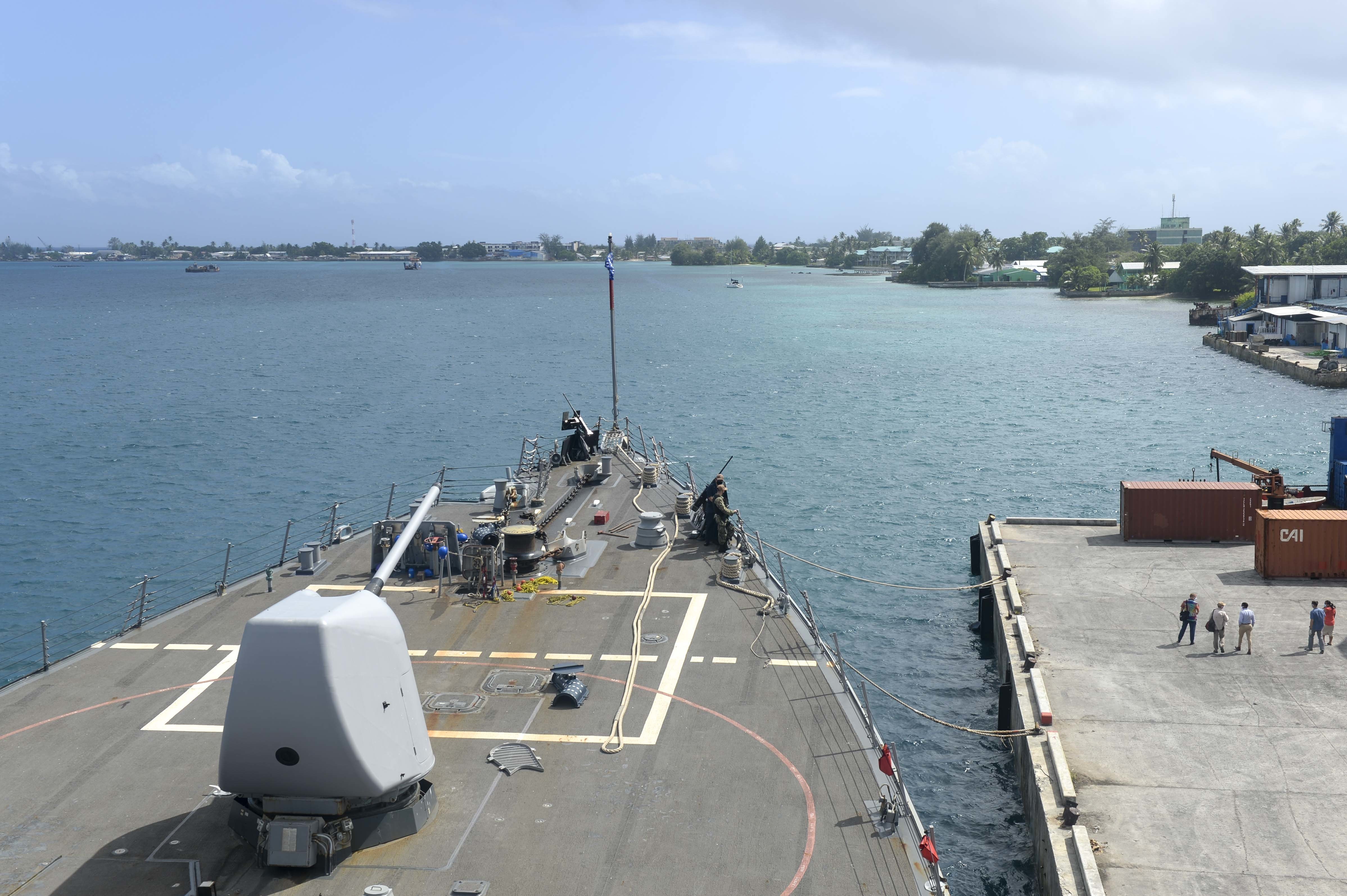 USS Russell Engages with Partners during Oceania Transit > Commander, U ...