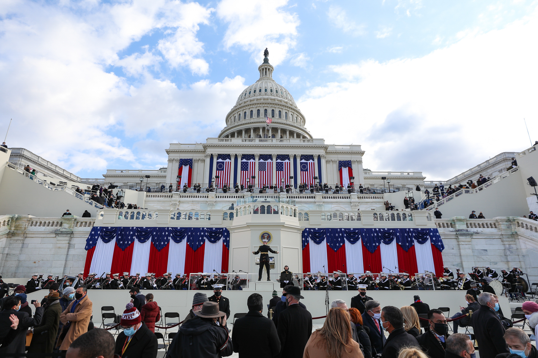Marine Band Support of 59th Inaugural Ceremony