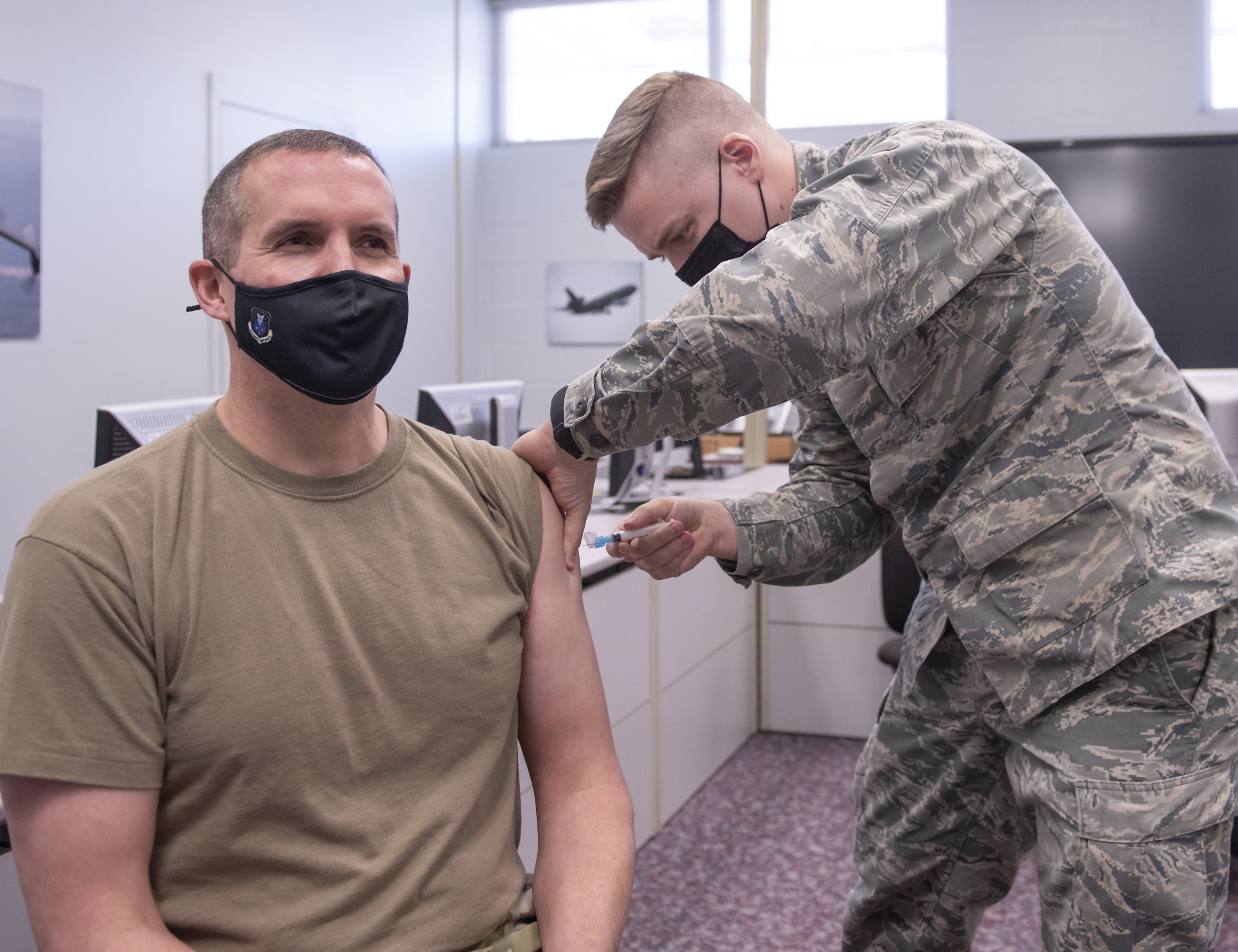 Eglin leadership receive COVID vaccine > Eglin Air Force Base > Article ...