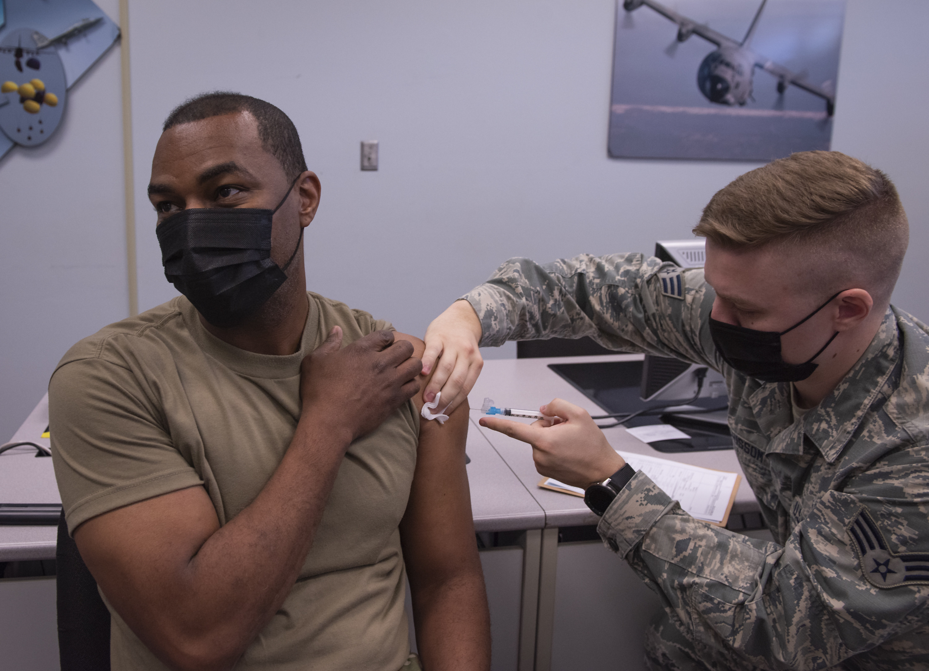 Eglin leadership receive COVID vaccine > Eglin Air Force Base > Article ...