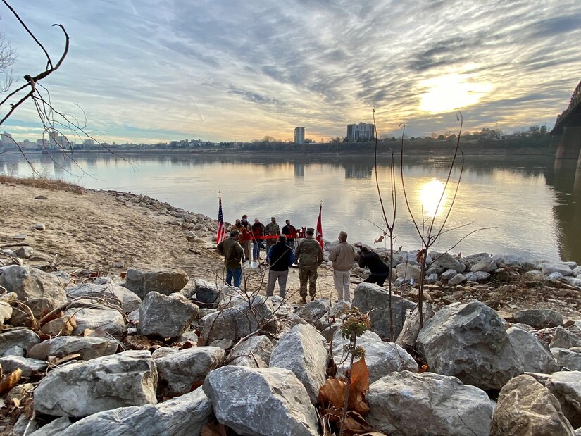 Ribbon-cutting ceremony for Hopefield Point completion > U.S. Army ...