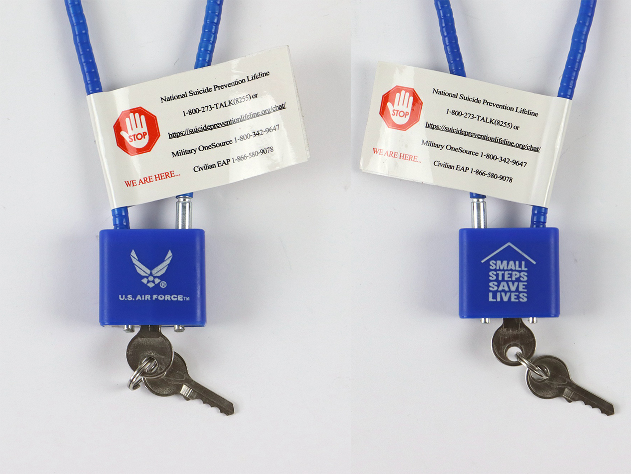 Cable gun locks can keep families safe > Air Force Safety Center ...