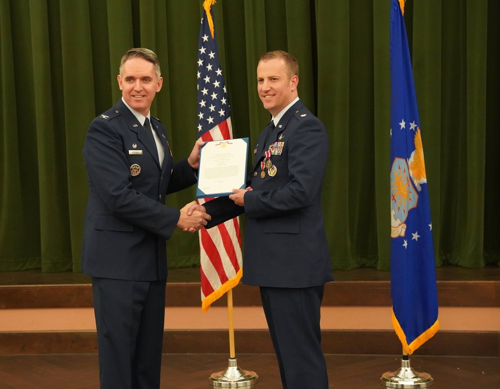 33rd Network Warfare Squadron holds change of command ceremony ...