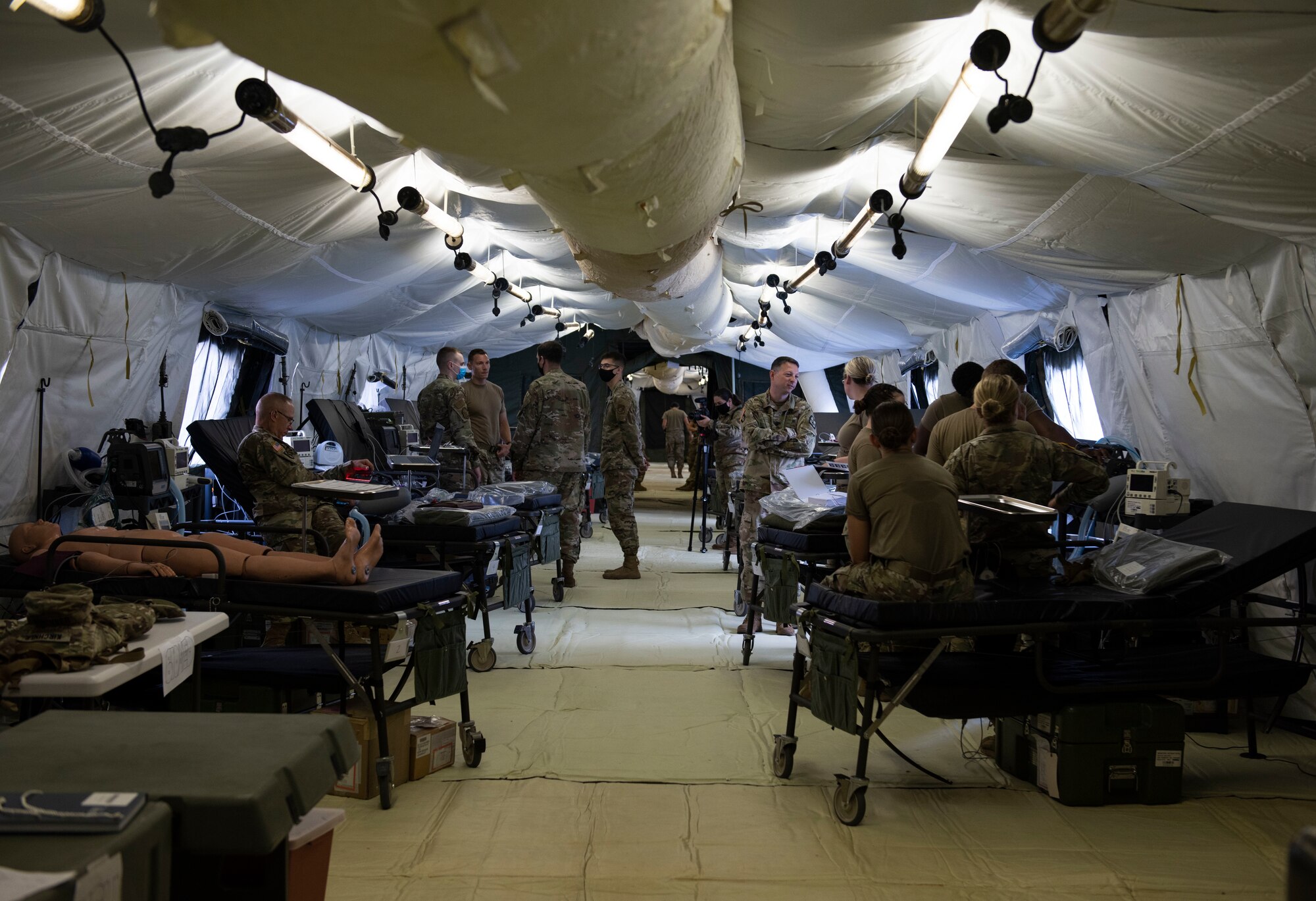 311th Field Hospital performs medical exercise at Yokota > 5th Air ...