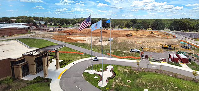 Demolition continues, makes way for Phase 2 of Aviation Operatio