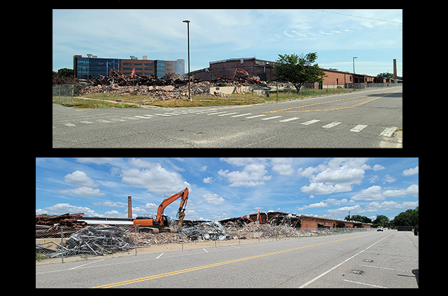 Demolition continues, makes way for Phase 2 of Aviation Operatio