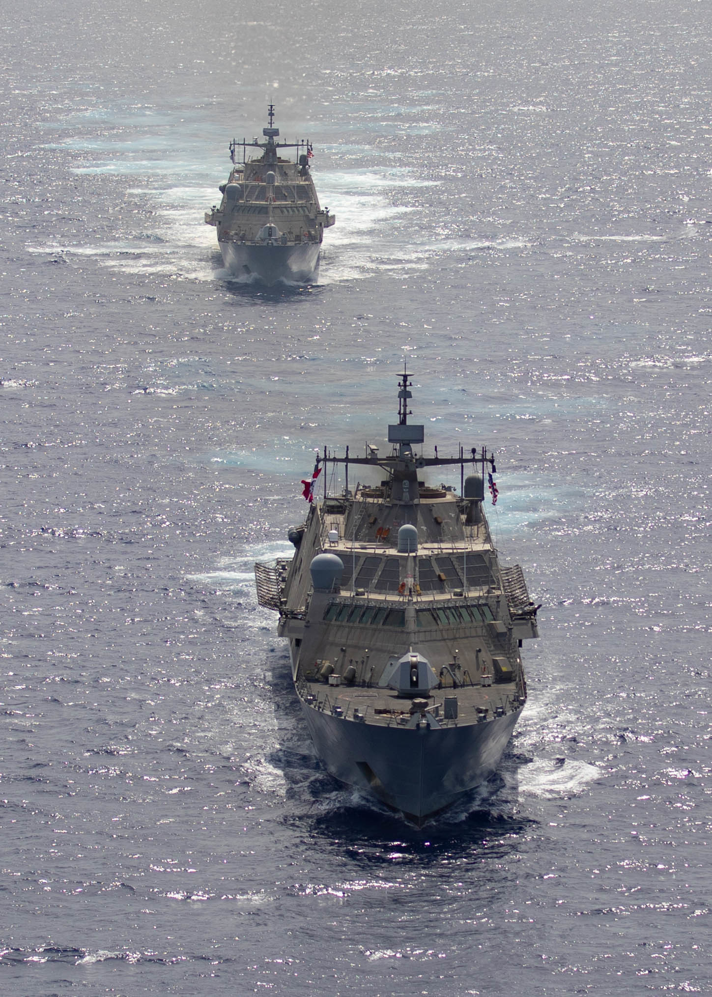 Three Freedom-Variant Littoral Combat Ships Operate Together During 4th ...