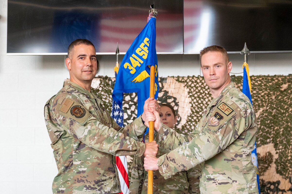 341st Missile Security Operations Squadron change of command ...