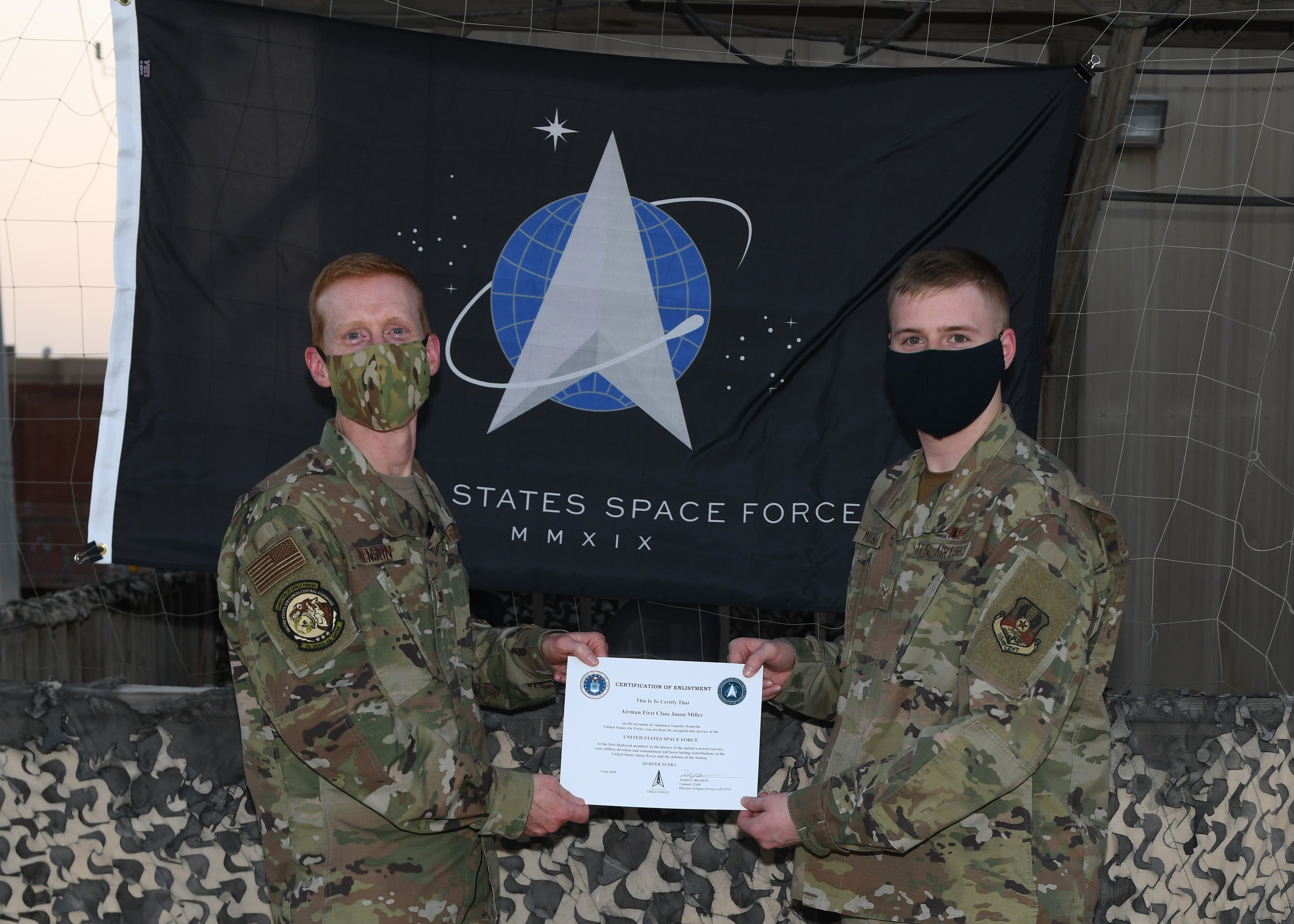 Faces of Space: U.S. Space Force Spc. 3 Miller > Peterson and Schriever ...