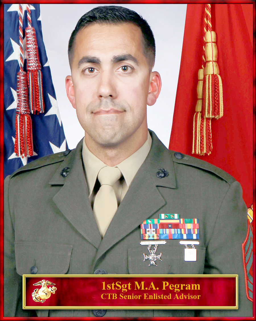 First Sergeant Marc A. Pegram > Training Command > Leaders