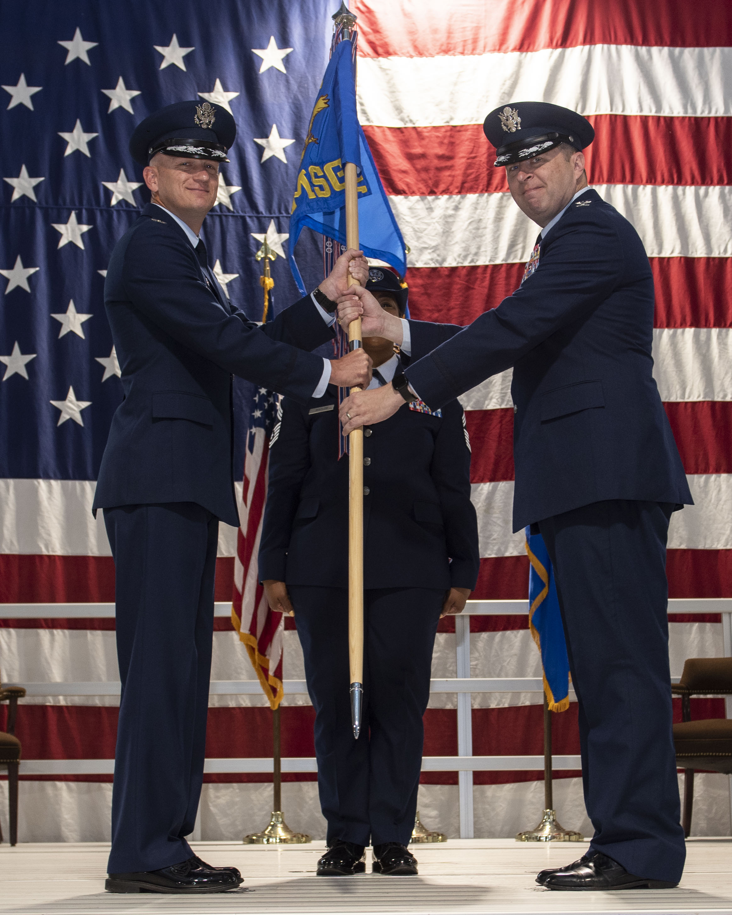 Miller takes reigns of 71st Mission Support Group > Vance Air Force ...