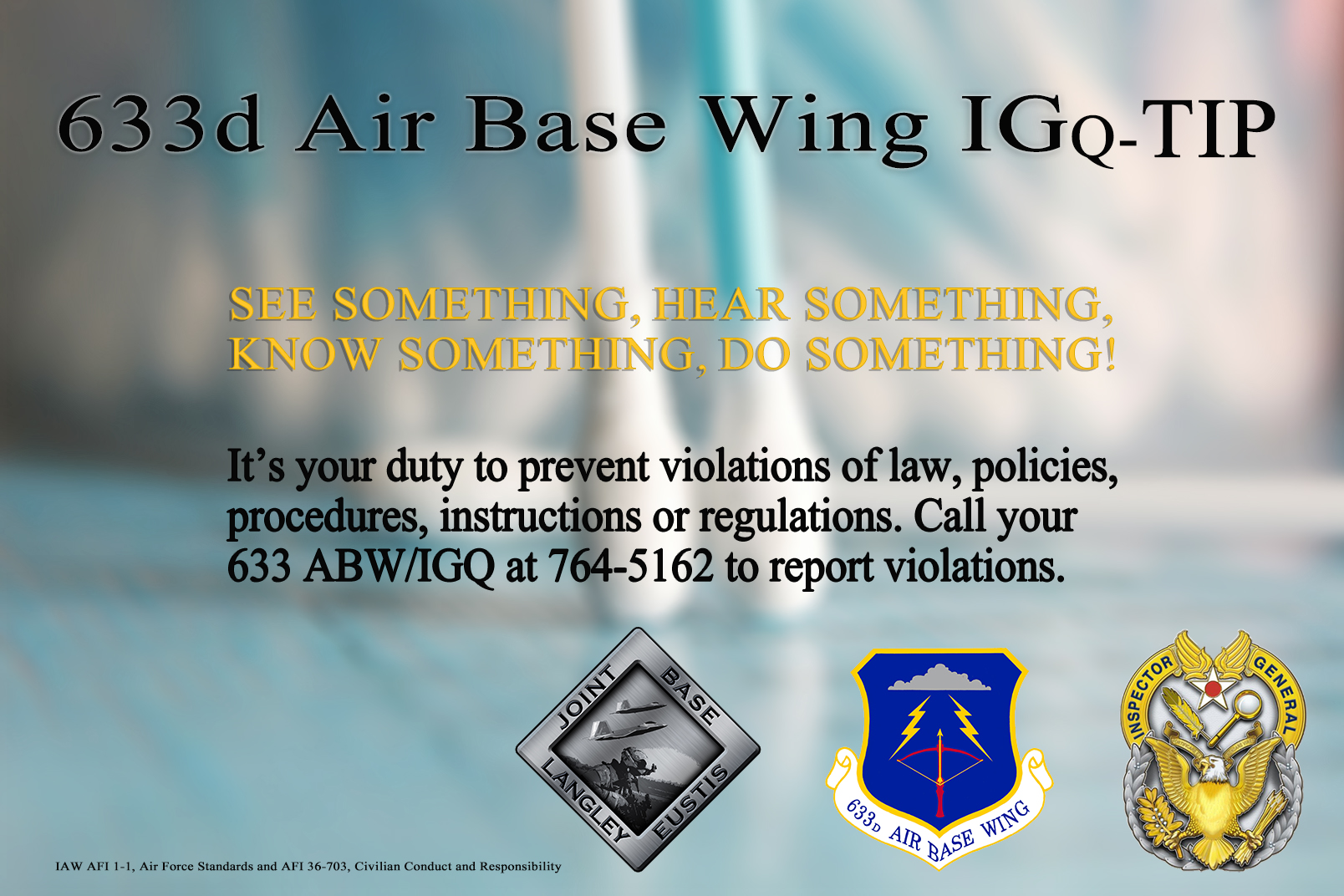 IG complaint resolution processes explained > Joint Base Langley-Eustis ...