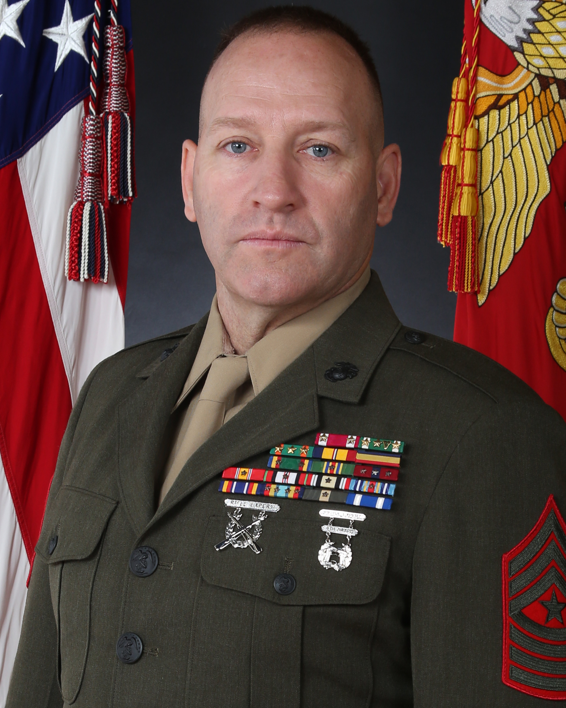 Sergeant Major Keith D. Hoge > 2nd Marine Division > Biography