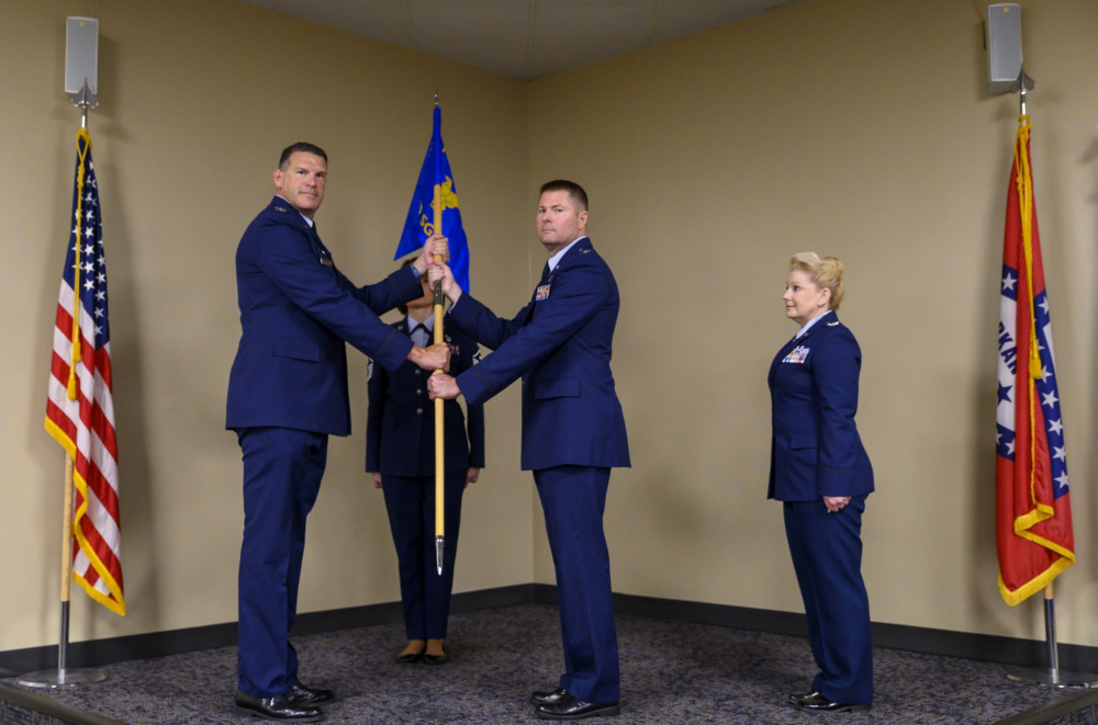 Lt. Col. Patterson takes command of the 188th Mission Support Group ...