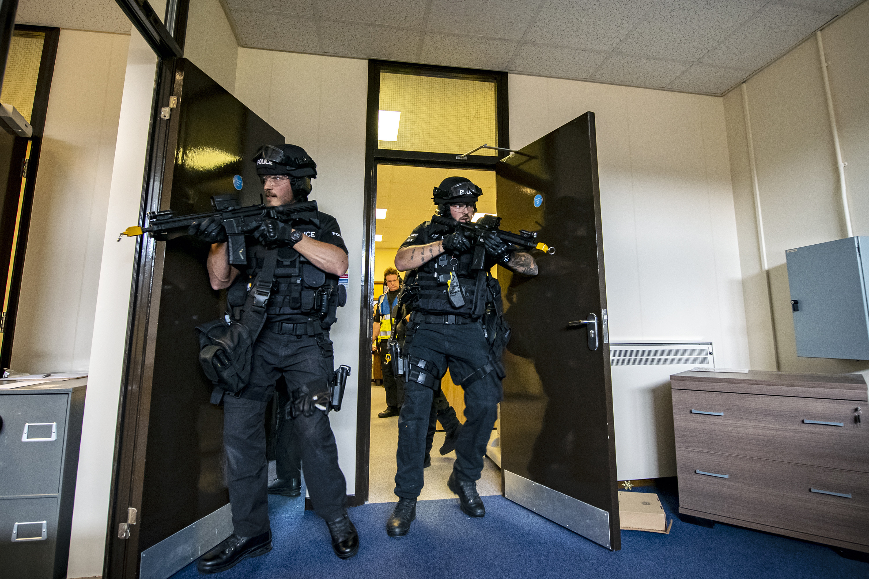 422d SFS, MPD, NHPD integrate for tri-agency active shooter response ...