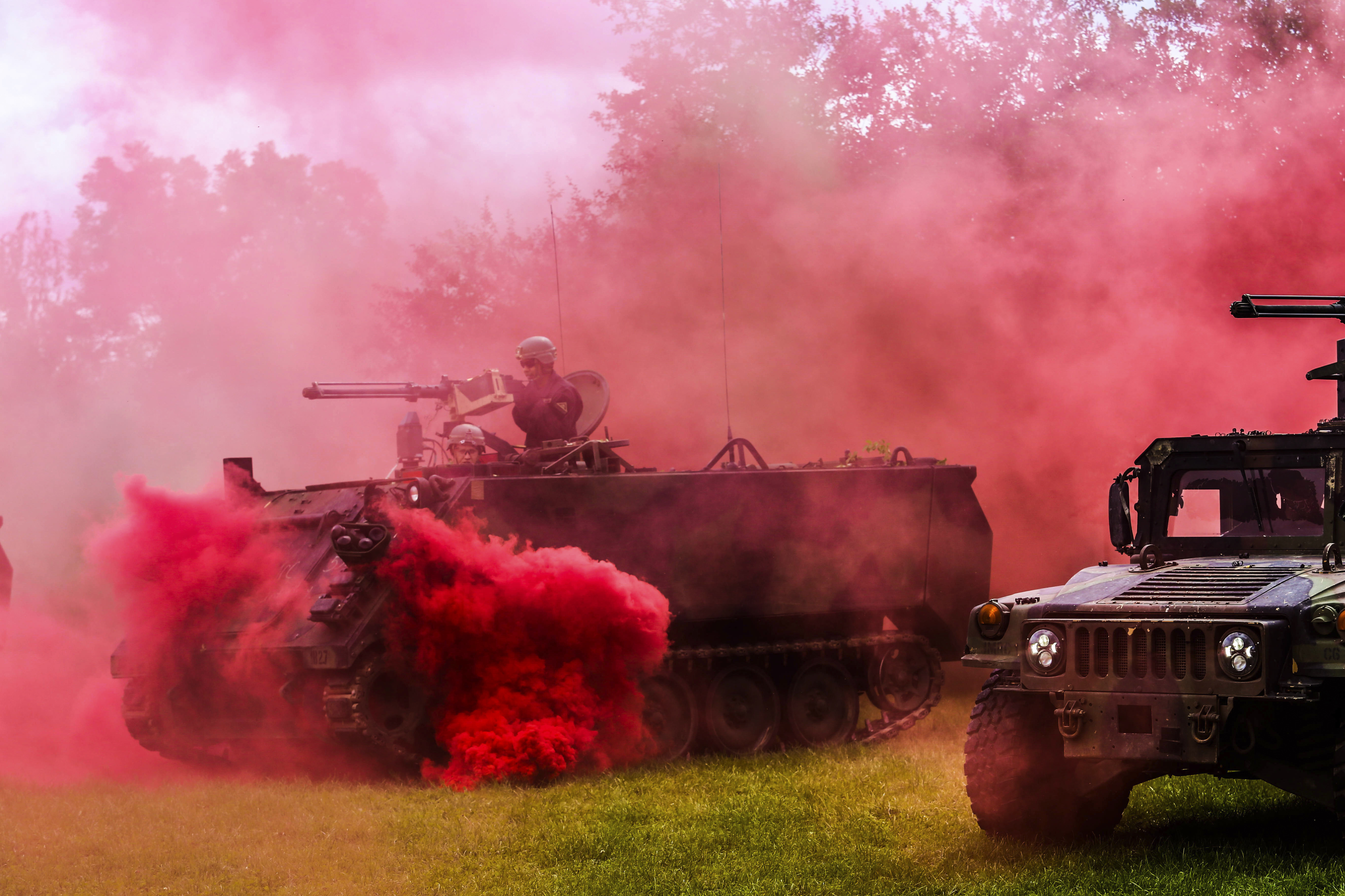 Military Voices: Smoky Scene