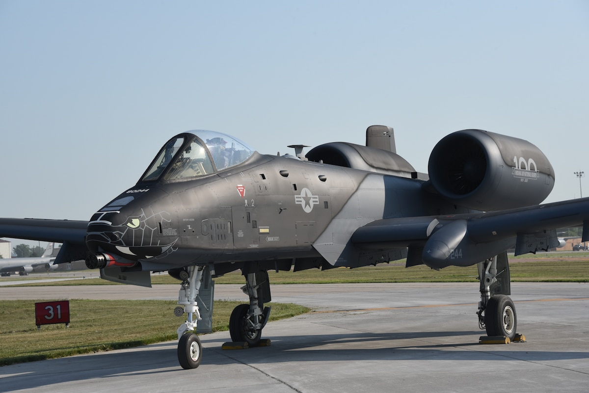 ANG facility completes Blacksnake livery on Indiana A-10 > 185th Air ...