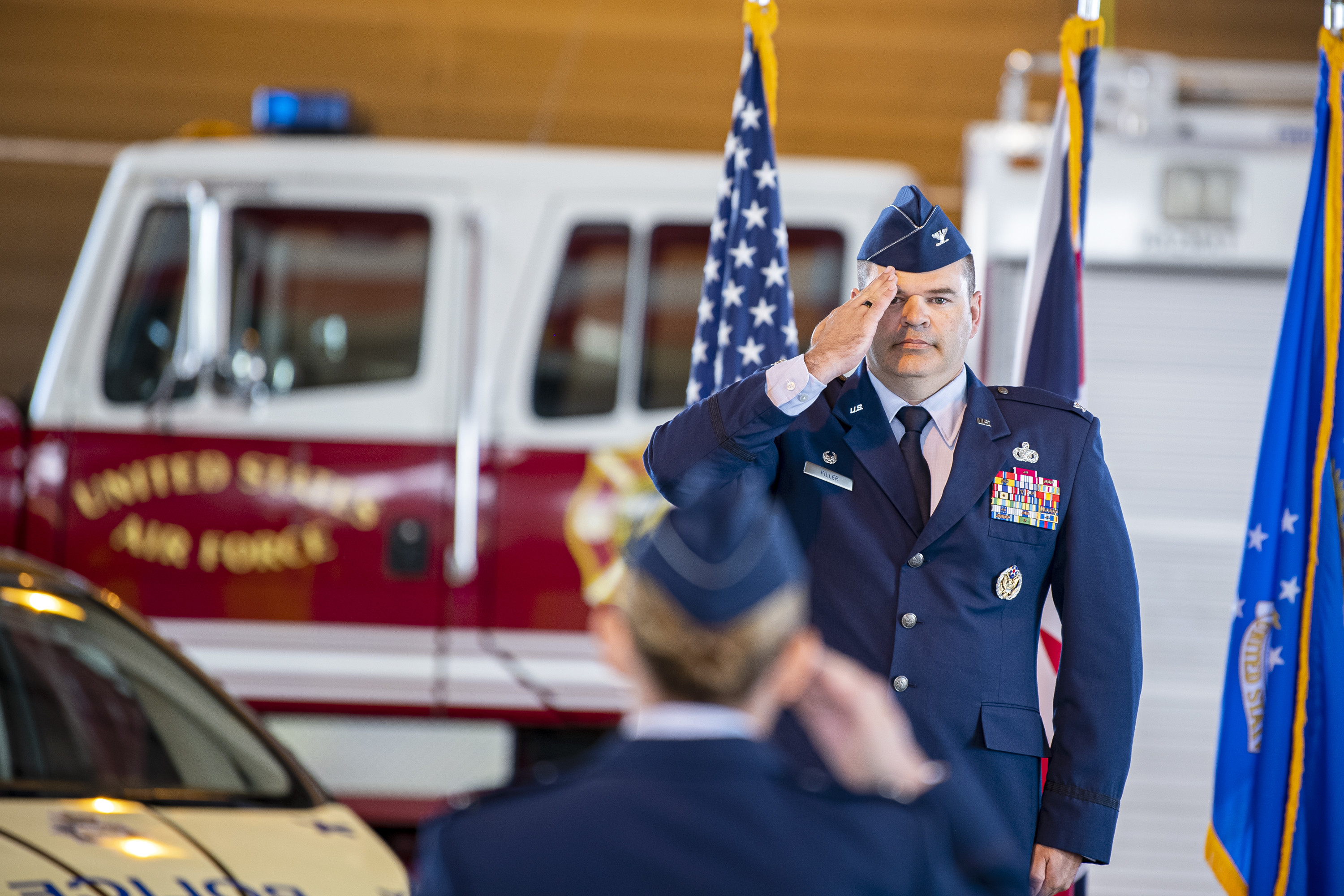 501st CSW Change of Command