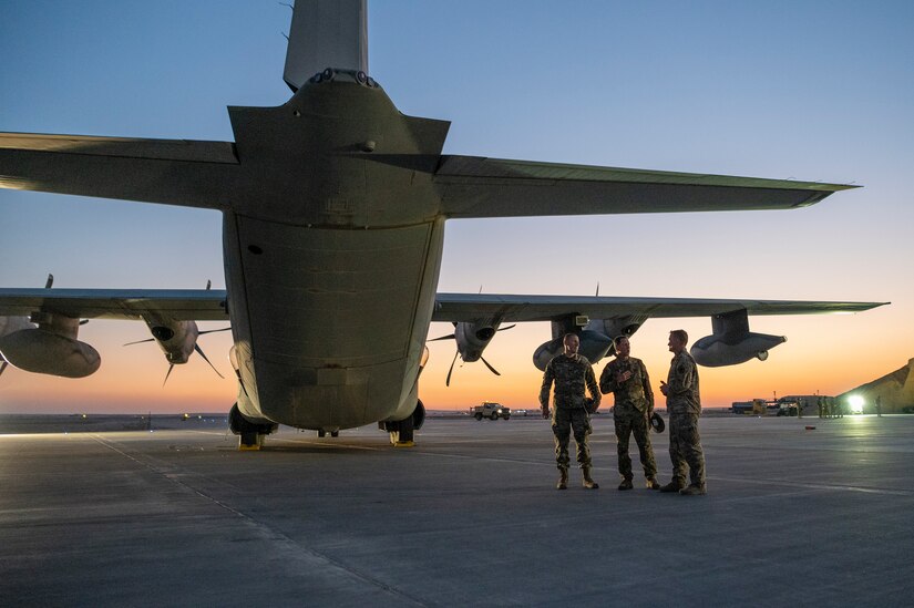 332nd Air Expeditionary Wing leadership tours groups, gains insight ...