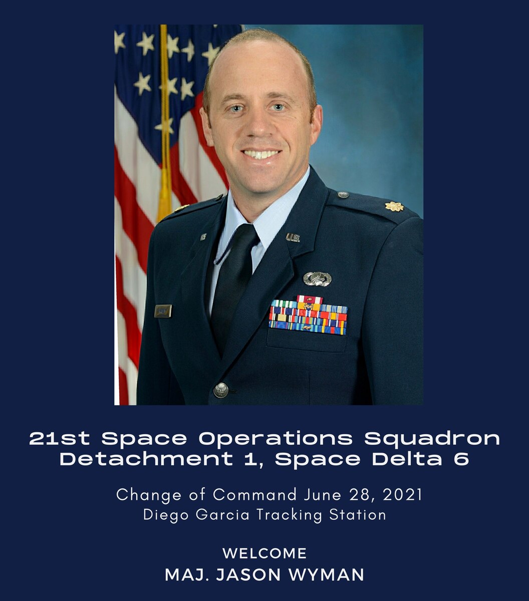 21 SOPS Det. 1 welcomes new commander > Peterson and Schriever Space ...
