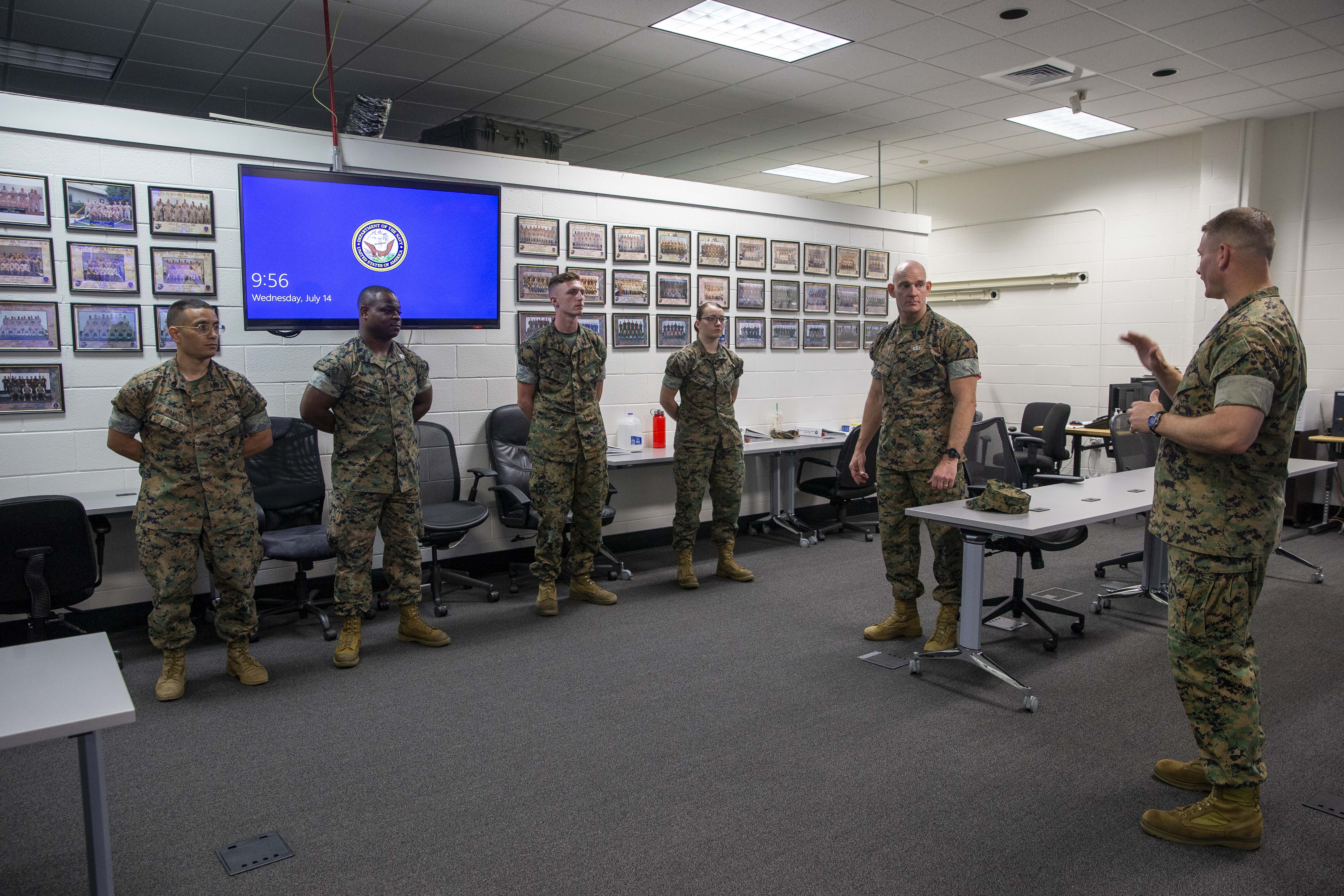 SMMC visits the MAGTF planner school