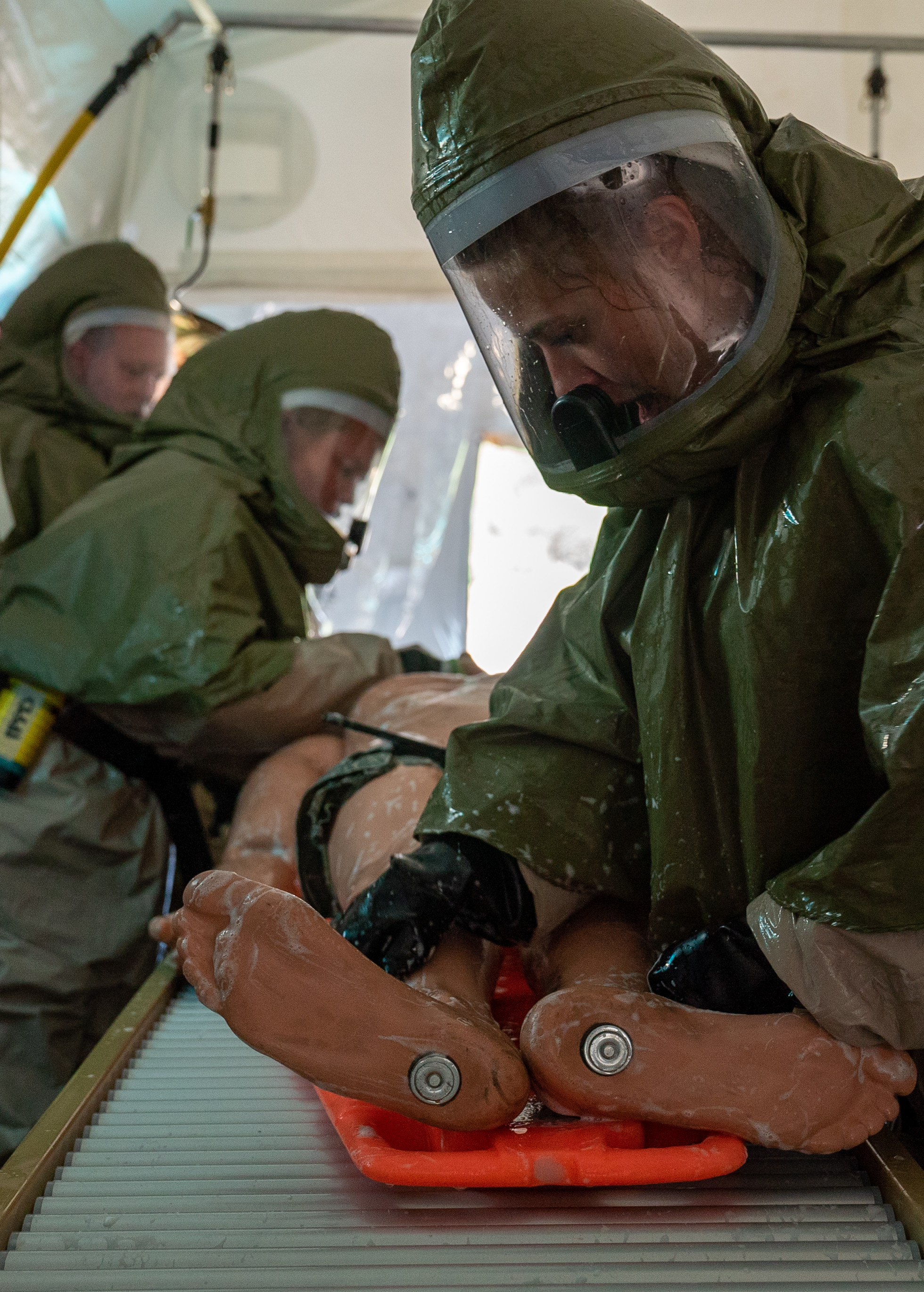 JBER hosts decontamination training exercise > Joint Base Elmendorf ...