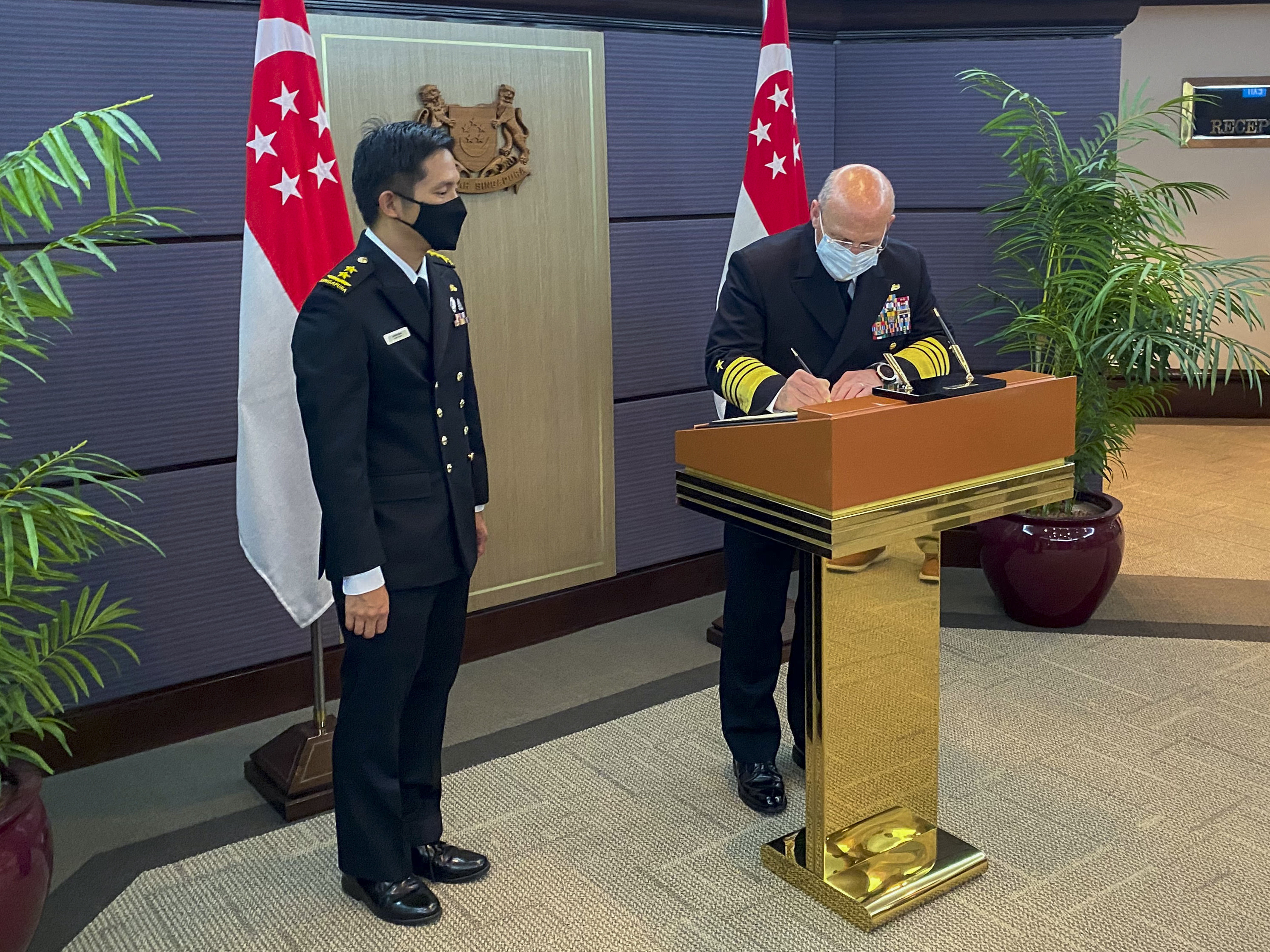 CNO Visits Singapore, Speaks at IMSC and Highlights Cooperation ...