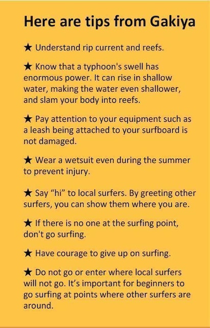 A local surfing veteran emphasizes important knowledge to ocean goers ...