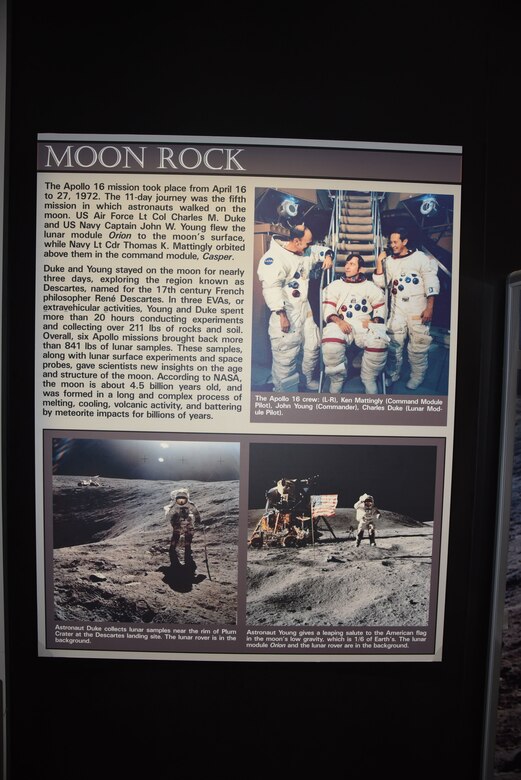 Moon Rock > National Museum of the United States Air Force™ > Display