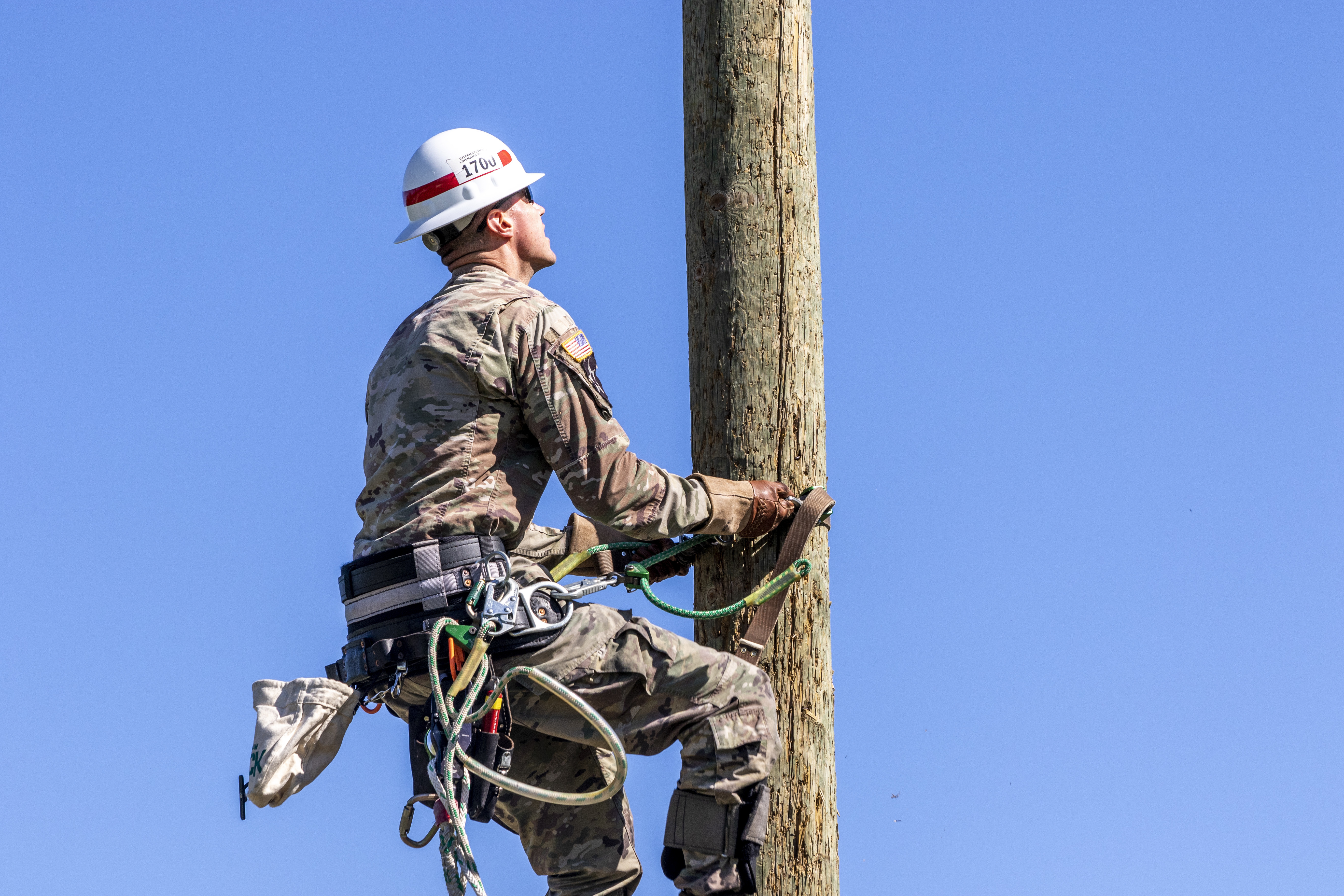 Electric Pole Climbing