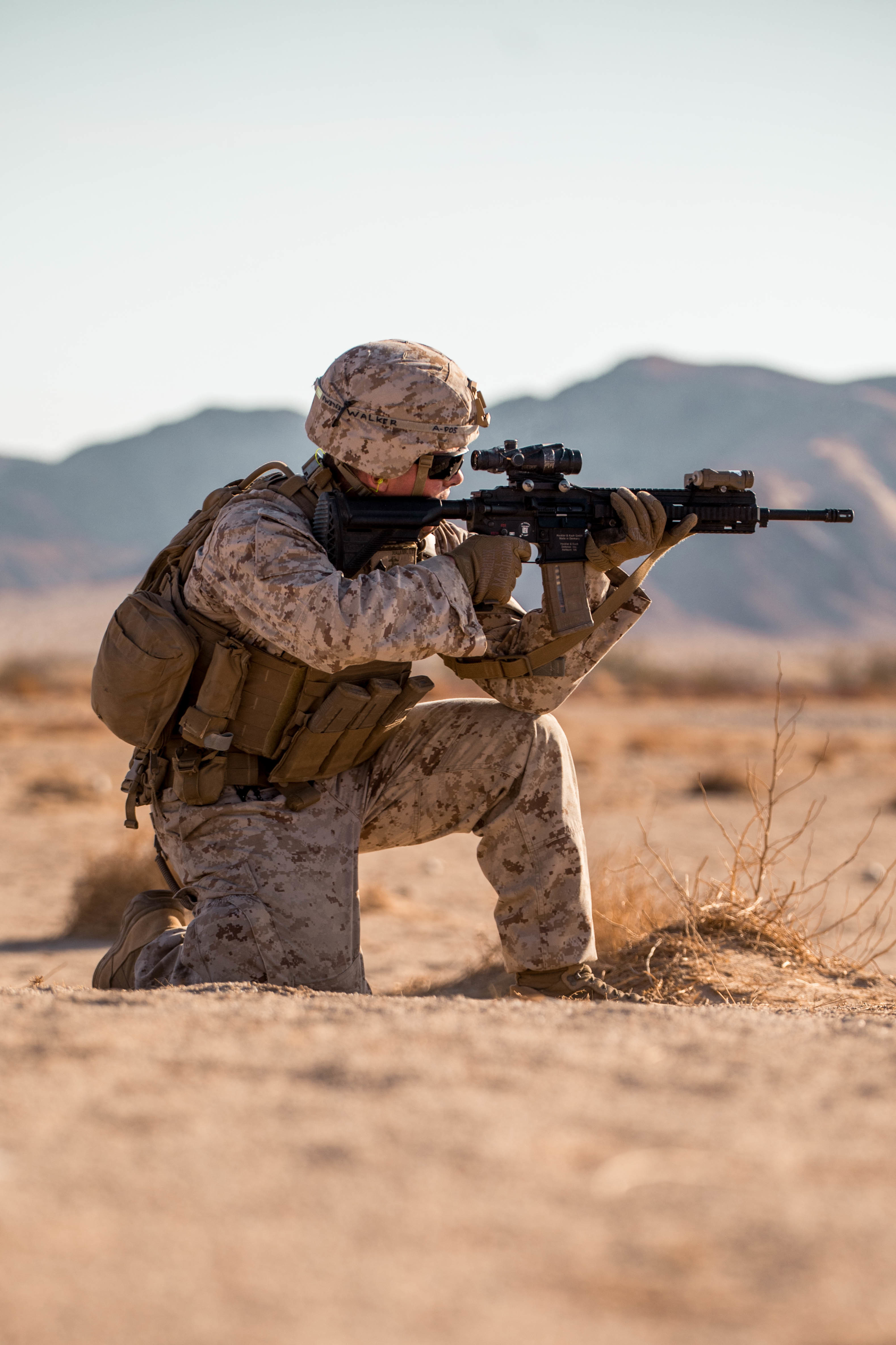 usmc desert