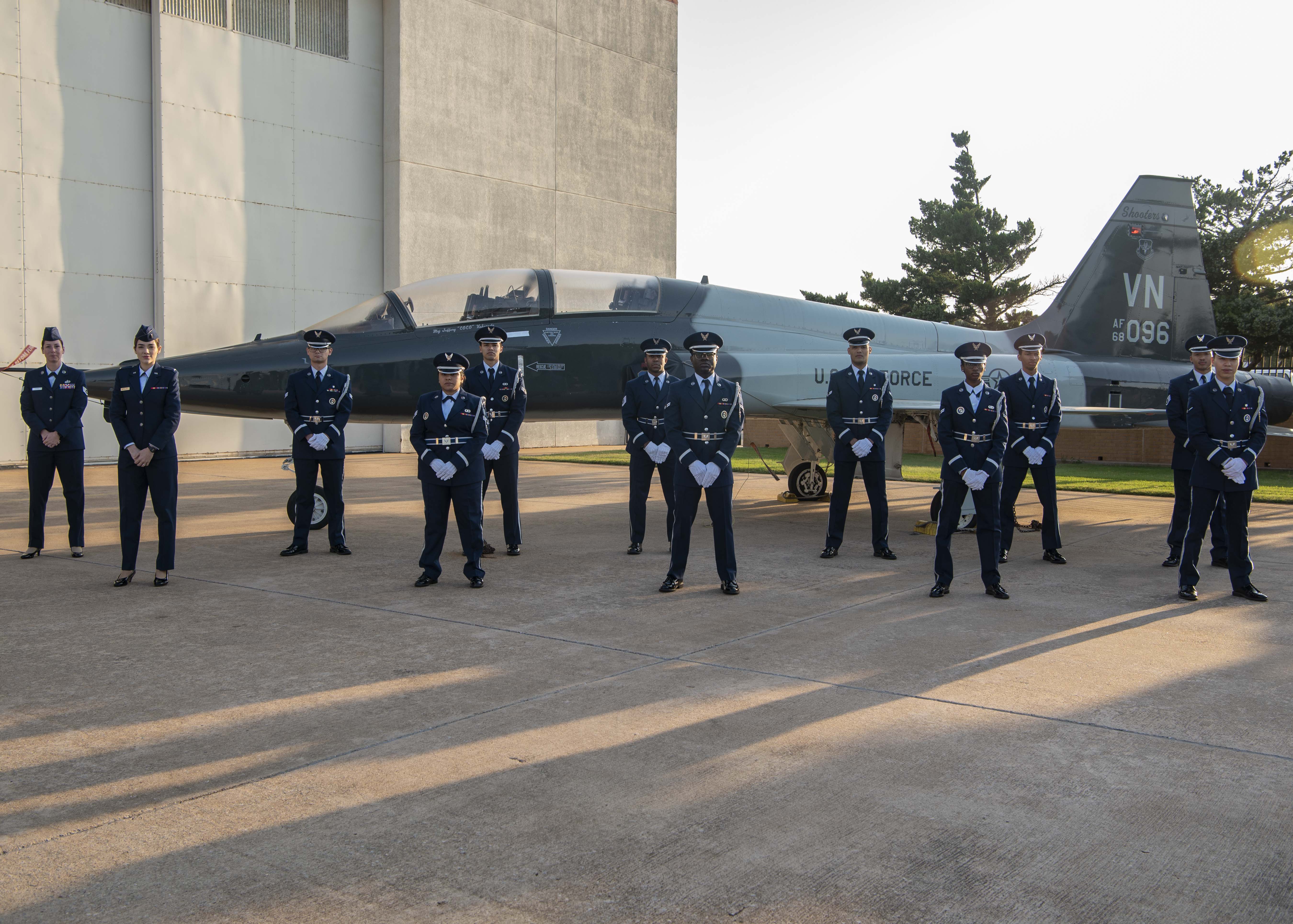 Team Vance Honor Guard provides pomp to ceremonies, dignity to funerals ...
