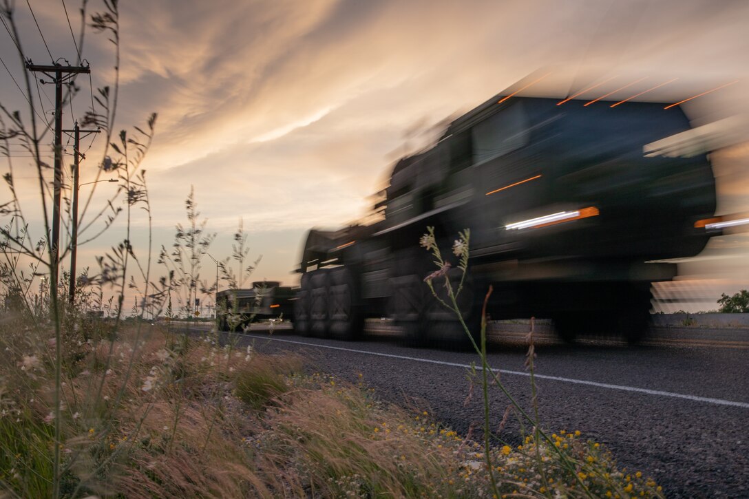Long-range convoy: first of its kind