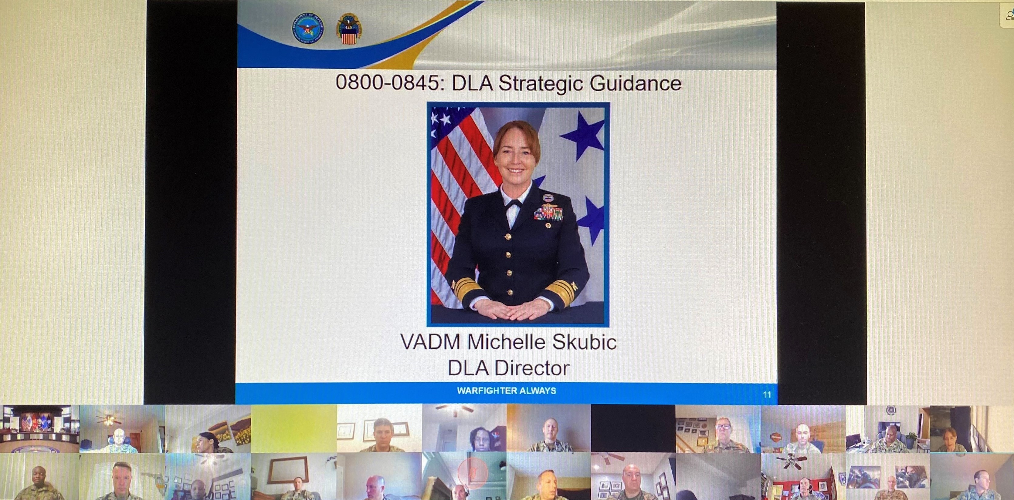 DLA director and senior enlisted leader address DLA Joint Reserve Force ...