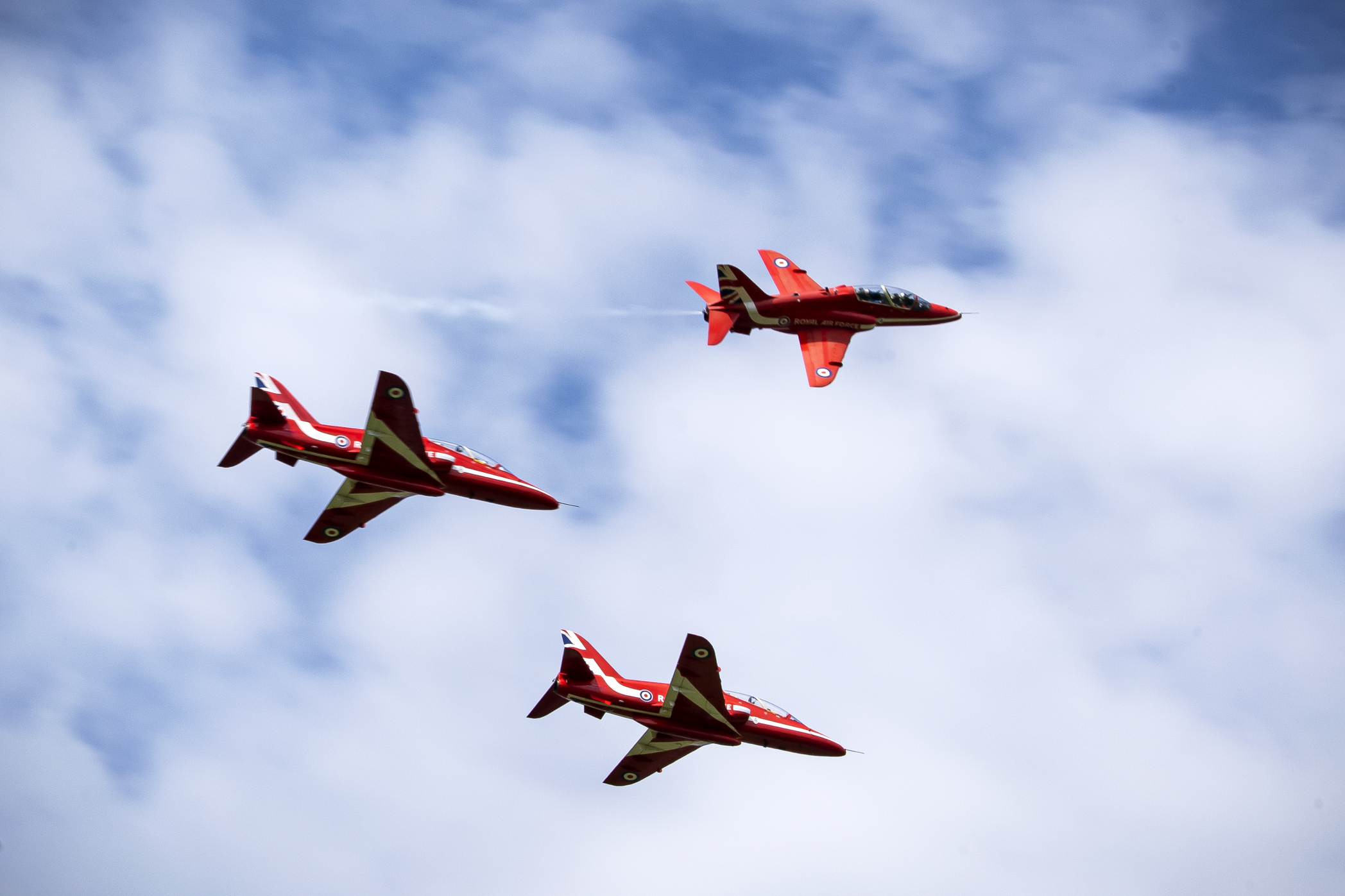 RAF Red Arrows refuel at RAF Fairford > 501st Combat Support Wing ...