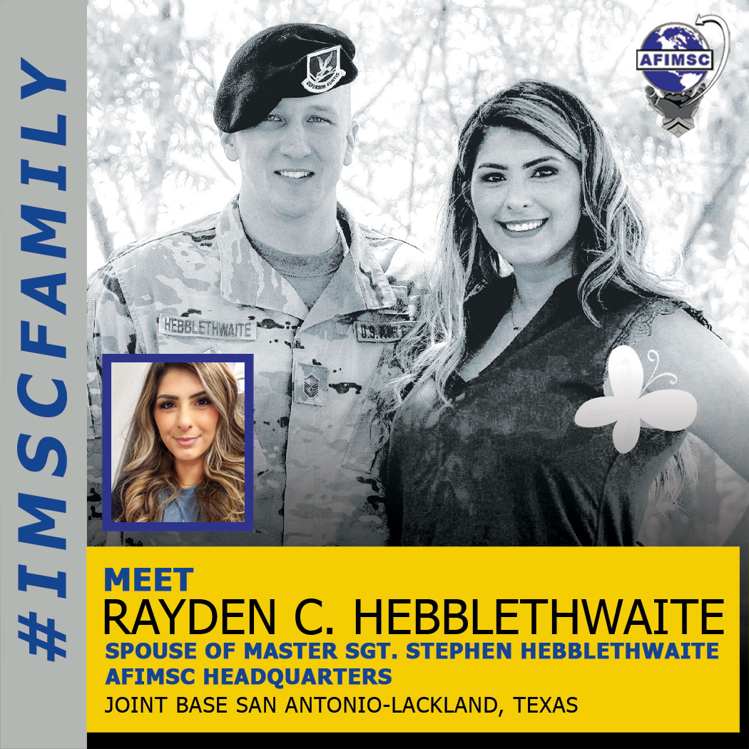 #IMSCFamily: Rayden Hebblethwaite > Air Force Installation & Mission ...