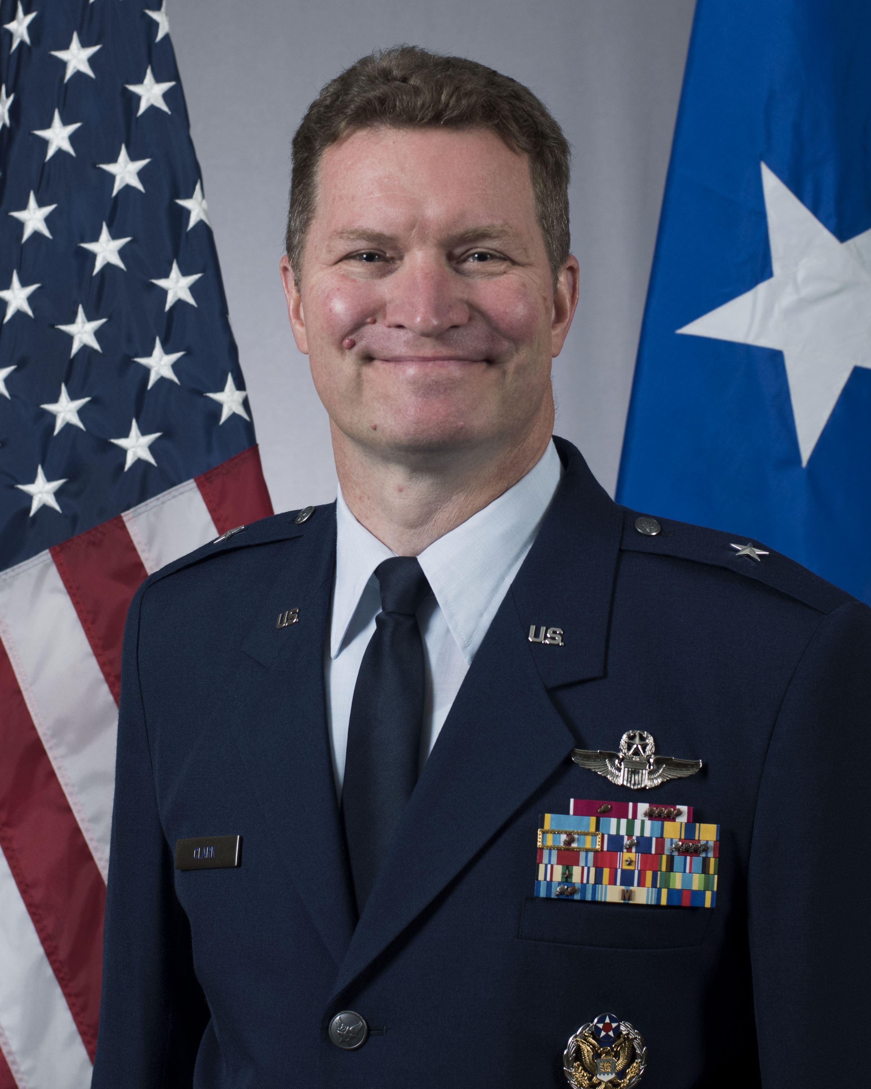 HOWARD T. CLARK III > Air Force > Biography Display