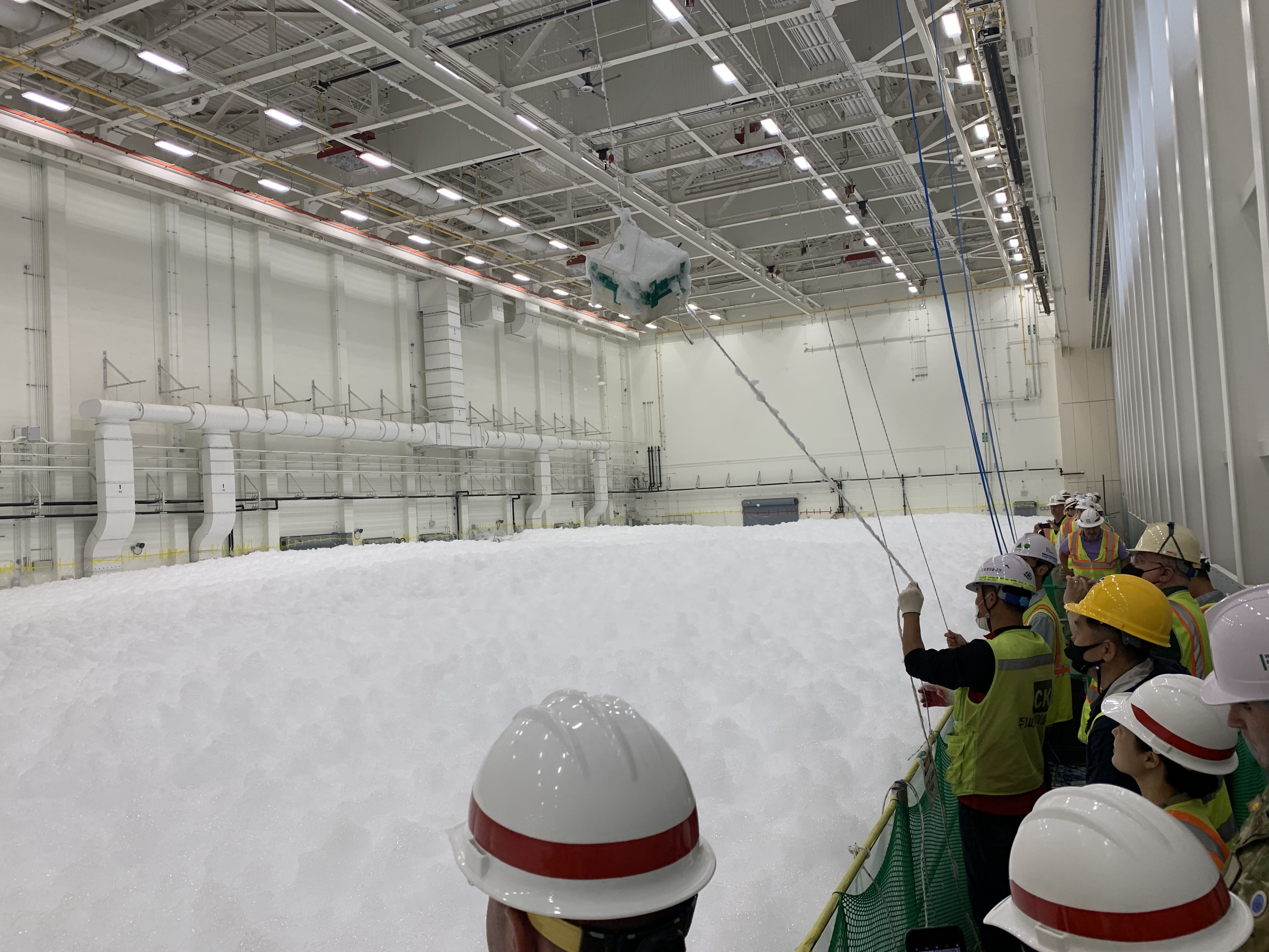 Largest aircraft hangar overseas passes High Expansion Foam Dump ...