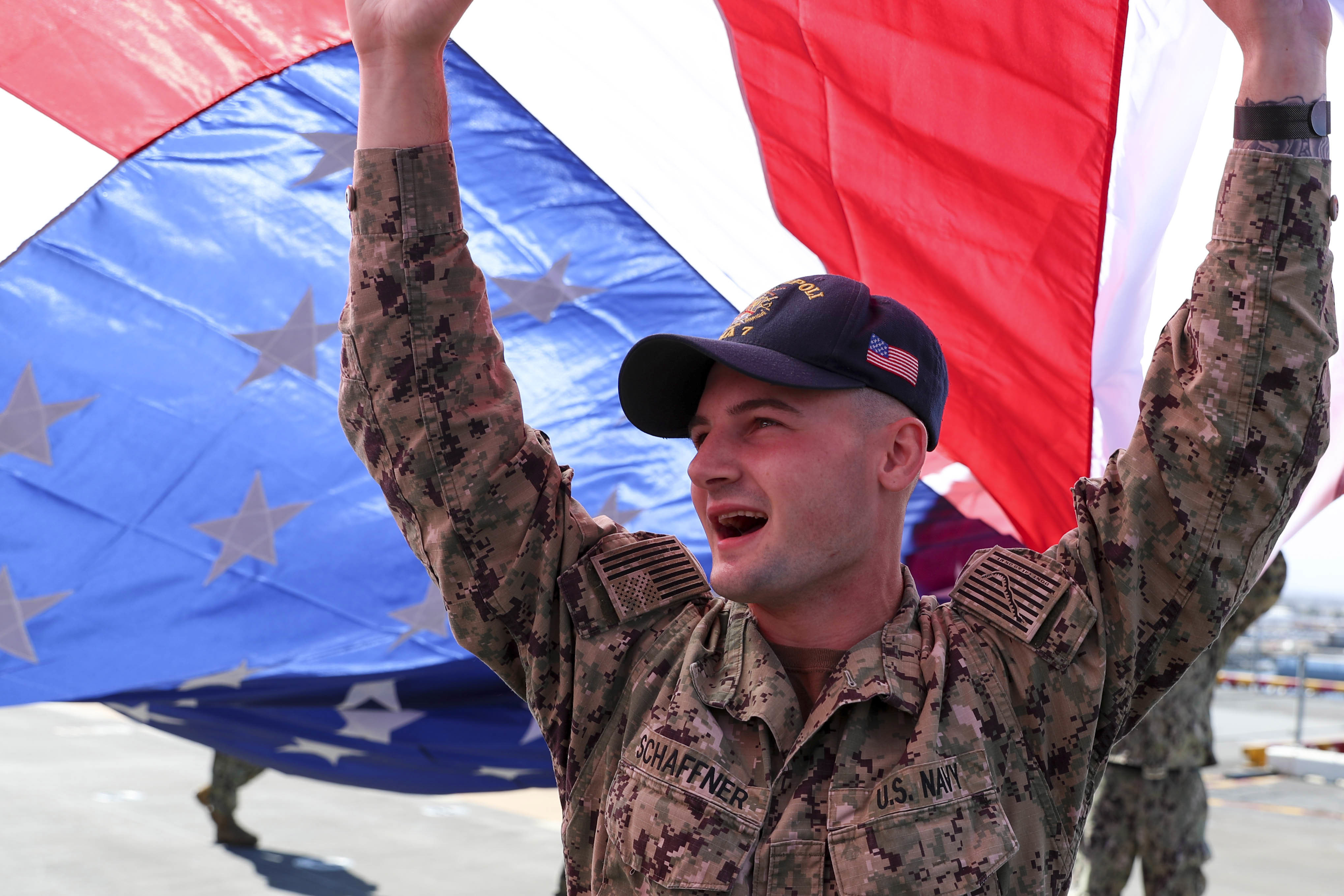 Flag Unfurler | U.S. Department of War