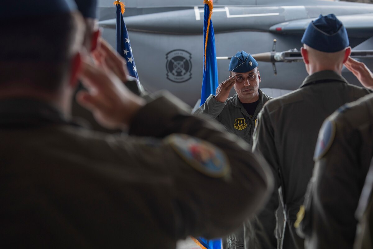 307th FS command passes to Krishnan > Seymour Johnson Air Force Base ...