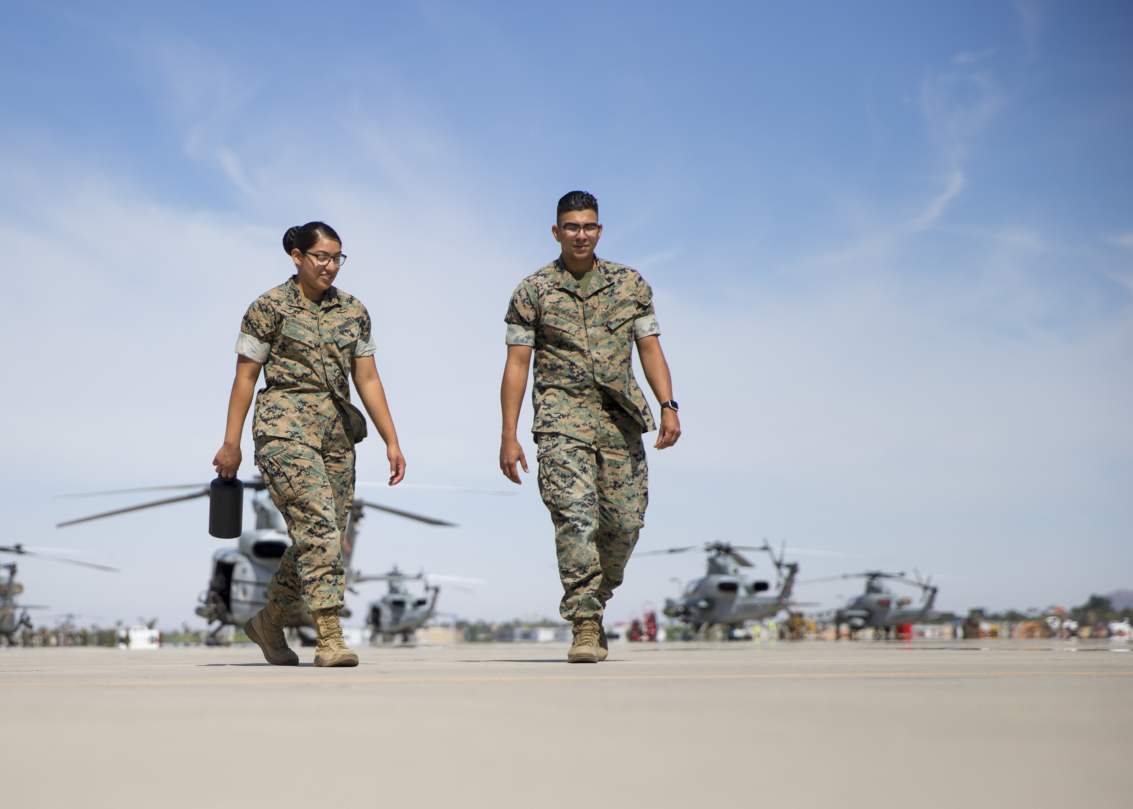 U.S. Marines Conduct FOD Walk > Marine Corps Air Station Yuma > News