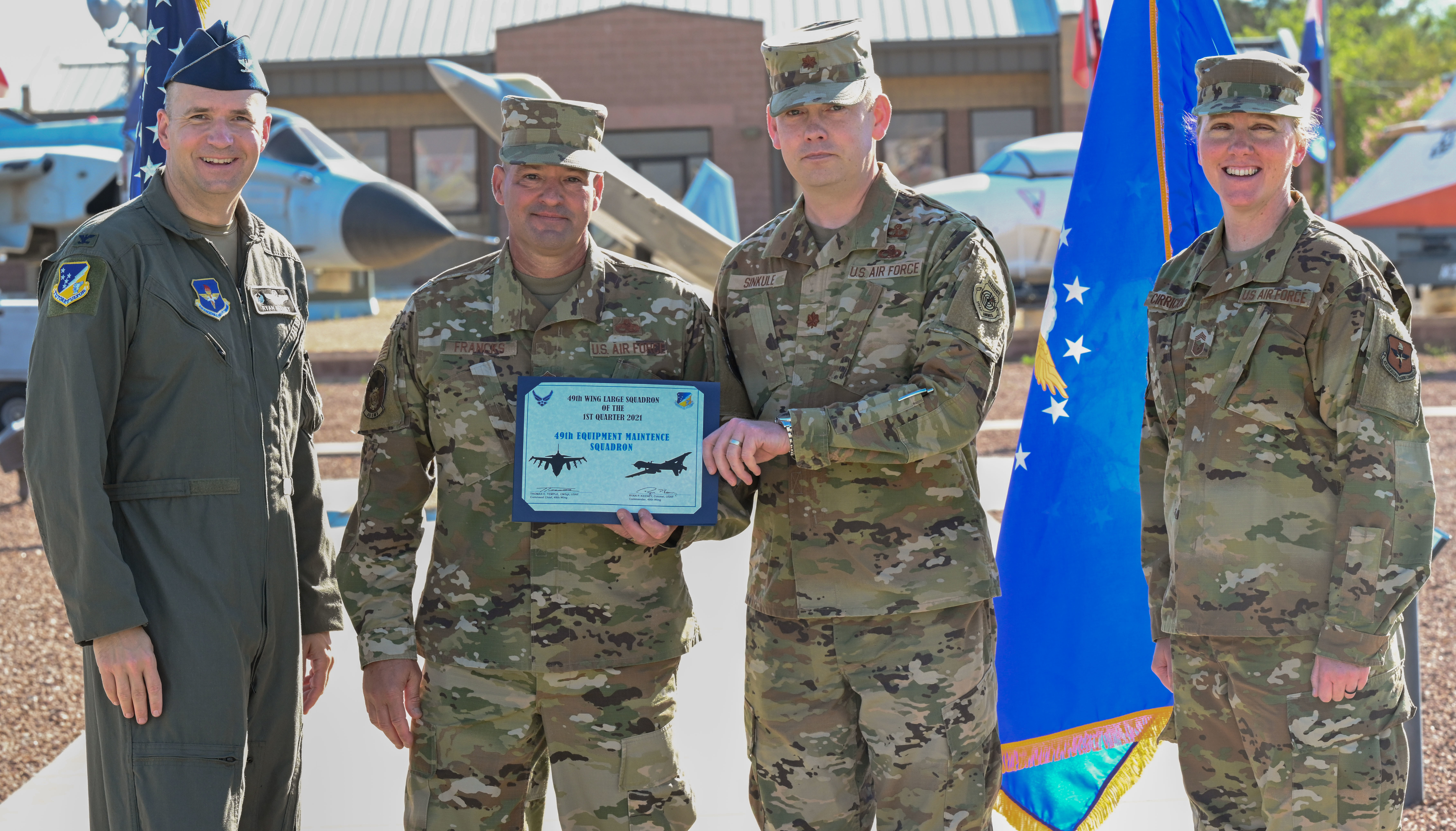 49th Wing hosts 1st quarterly awards ceremony > Air Education and ...