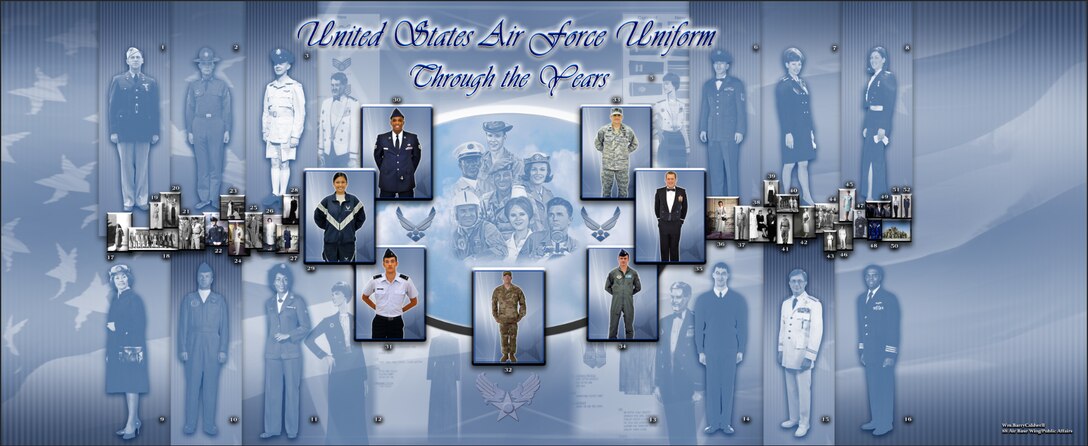 New AFMC Uniform Exhibit