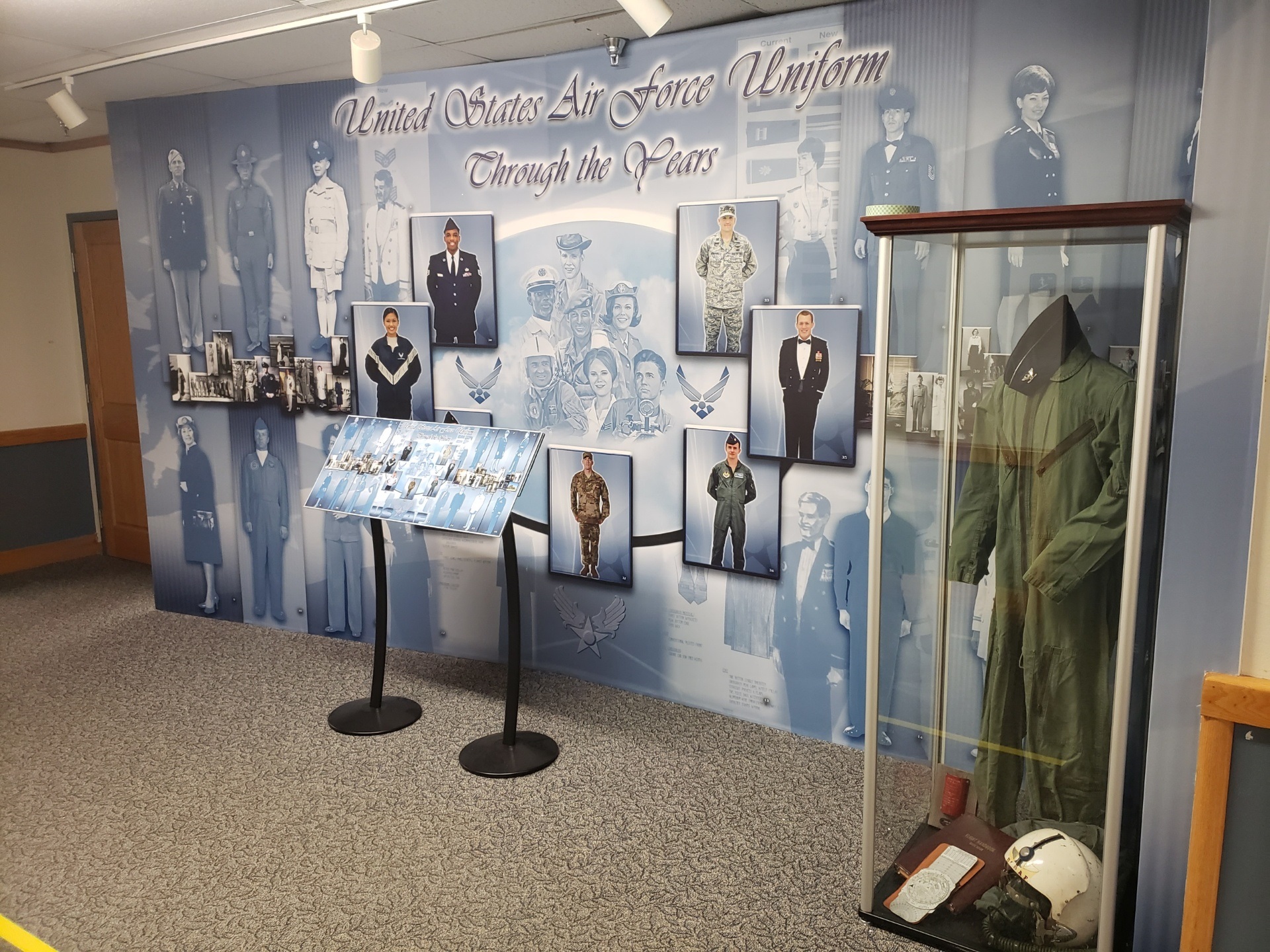 Revel in a 'walk through history' at new AFMC uniform exhibit > Air ...