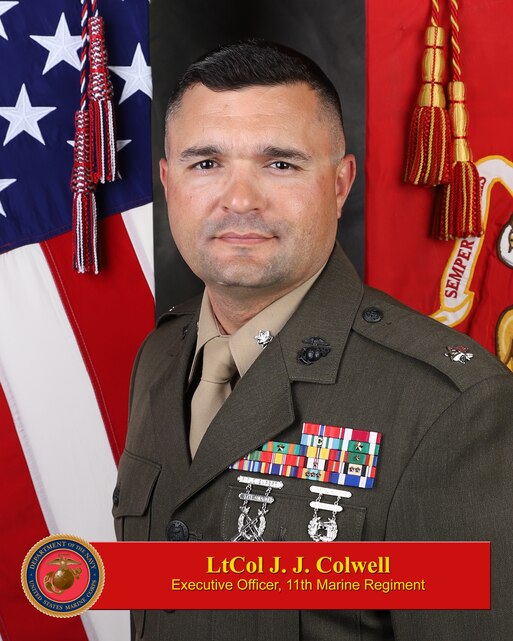 Lieutenant Colonel Jeremy J. Colwell > 1st Marine Division > Leaders