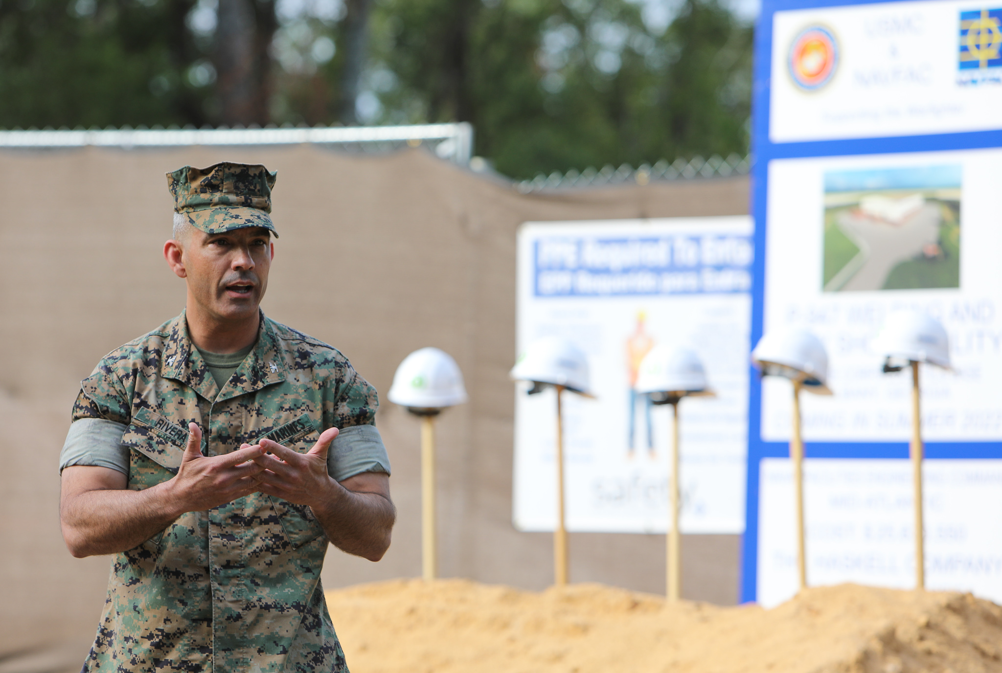 Base, MARCORLOGCOM officials break ground on new welding and body ...